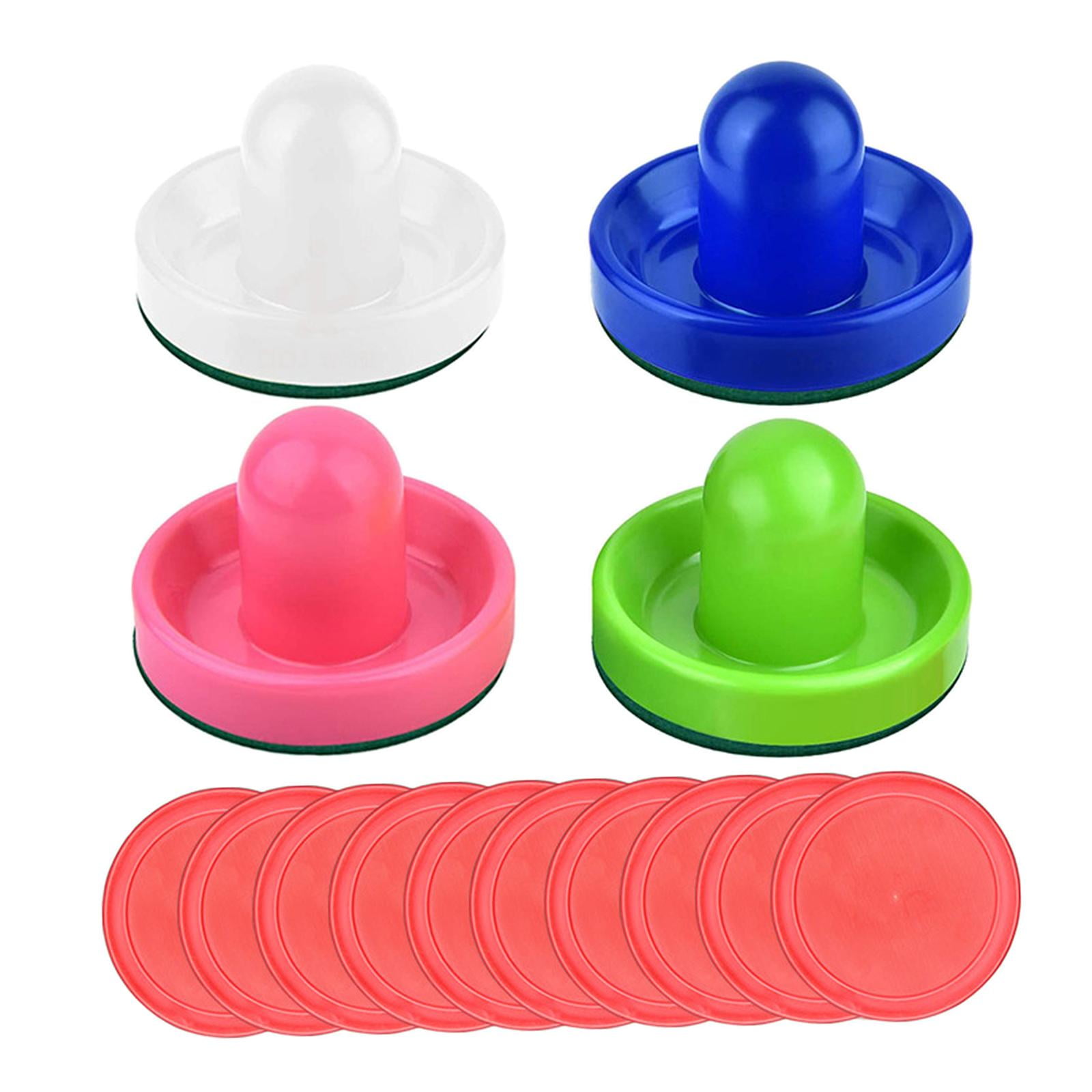 yotijay Air Hockey Pushers and Pucks 4 Pusher, Bottom 96mm Slider ...