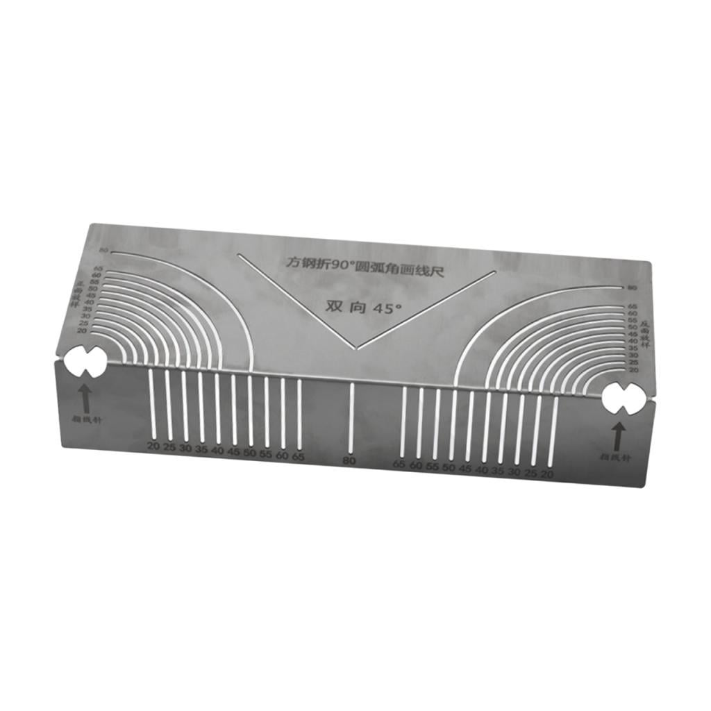 yotijay Angle CURVE Marking Tool 90 Degree Efficient Parallel Line ...