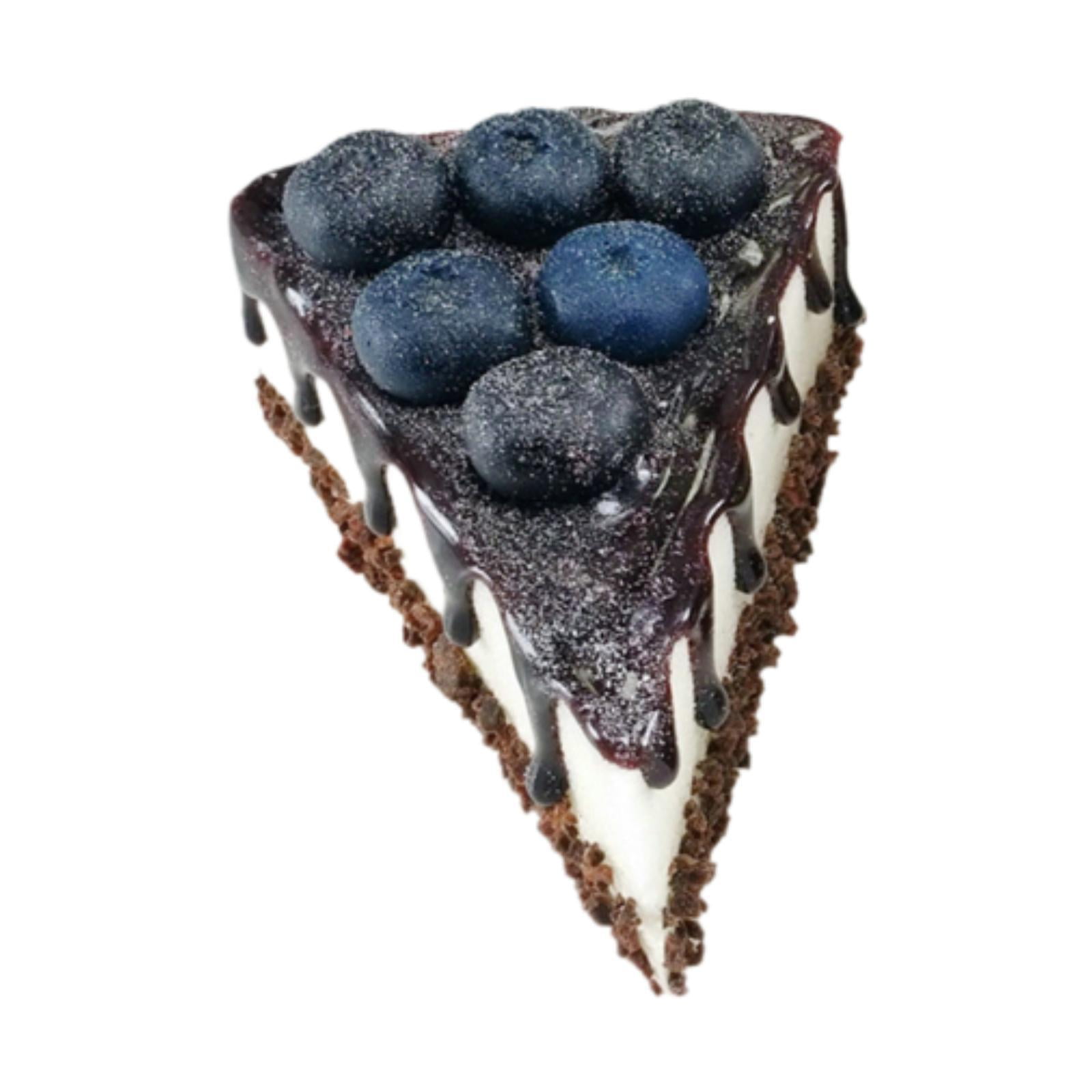 yotijay Artificial Cake Slice Cake Display Model for Birthday Party ...