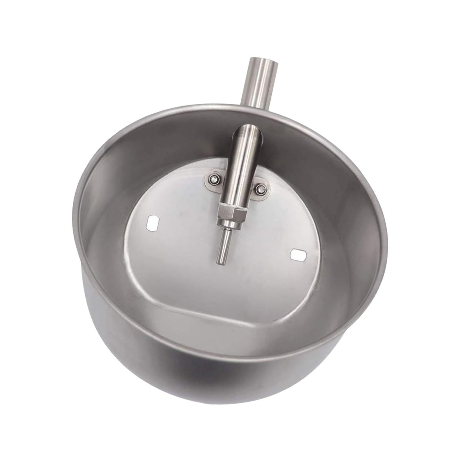 yotijay Automatic Pig Waterer Heavy Duty Drinking Bowl,Stainless Steel ...
