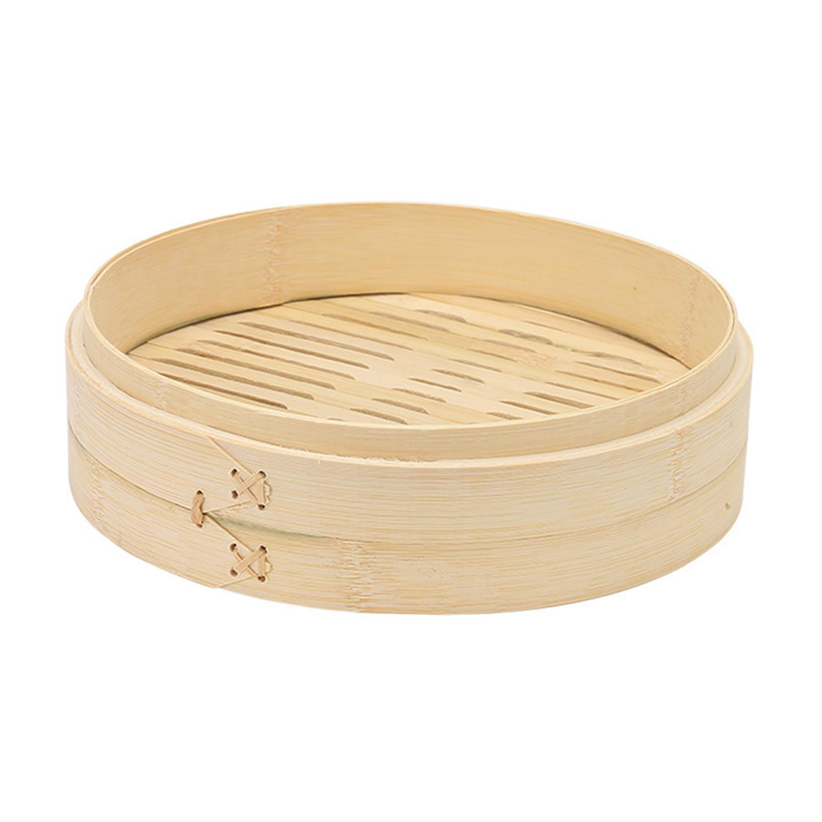 yotijay Bamboo Steamer Bun Steaming 12 inch Cooking Cooker Food Steamer ...