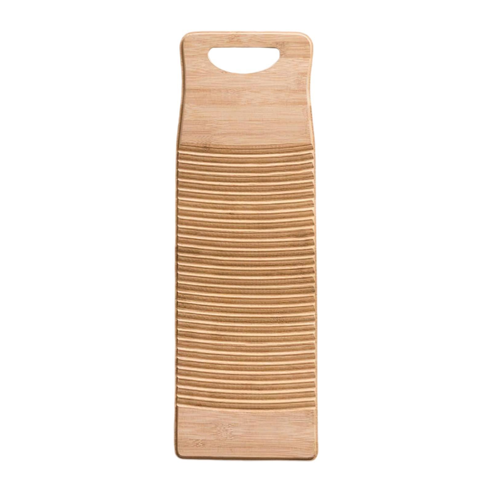 yotijay Bamboo Washboard Hand Wash Clothes Washboard Laundry Washboard ...