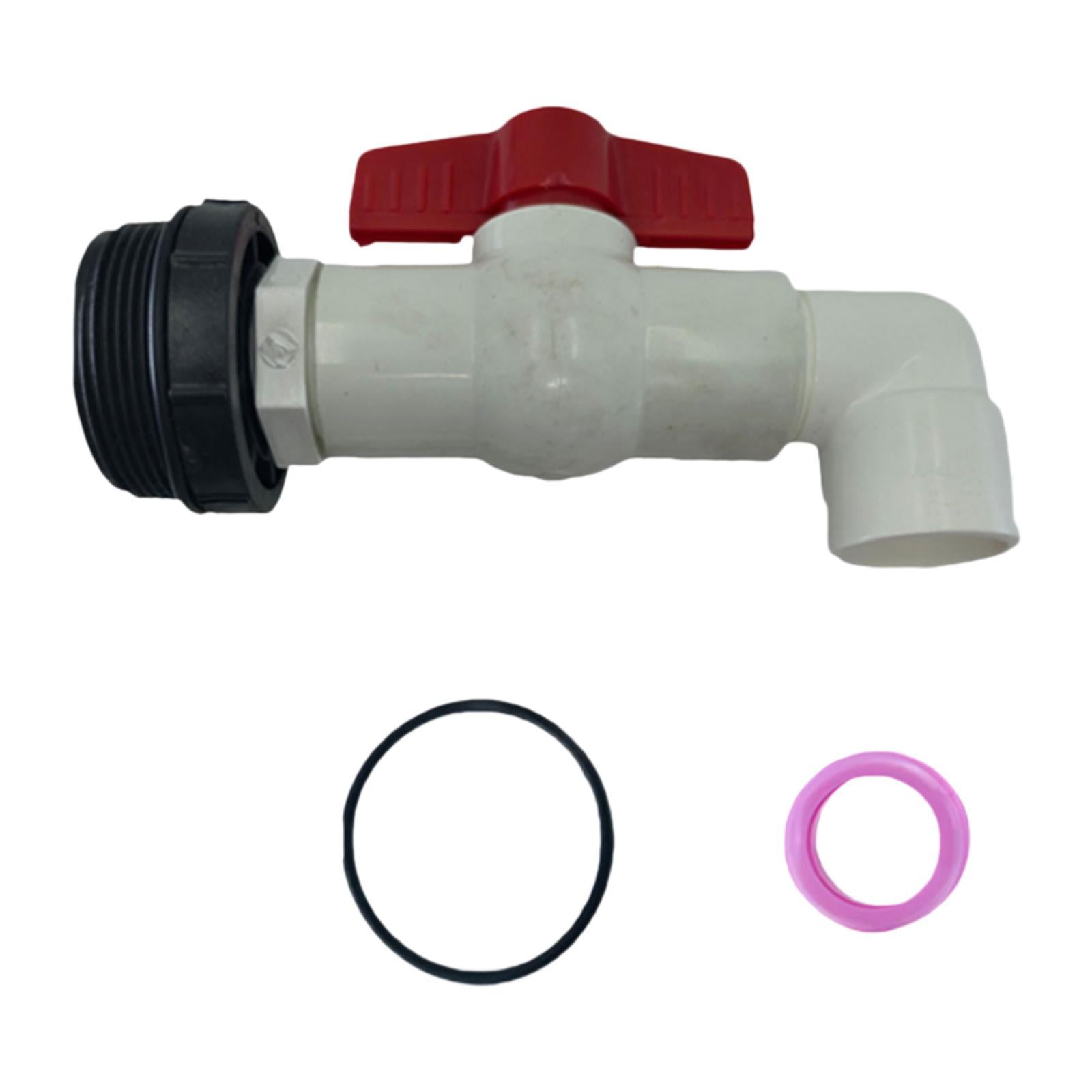 yotijay Barrel Faucet PVC Control Valve Quick Release Practical ...