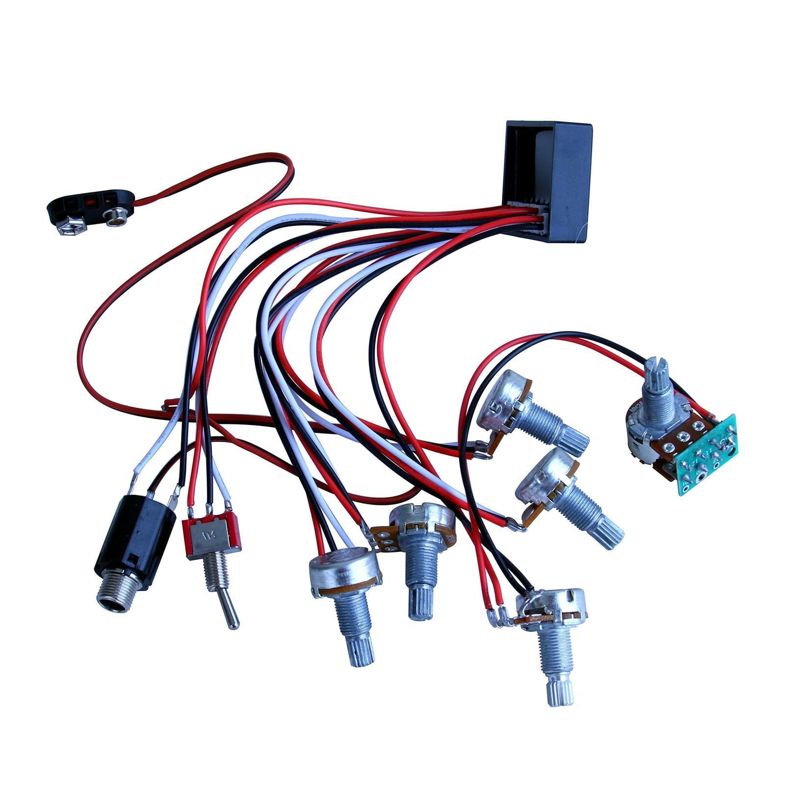 yotijay Bass Preamp Circuit Metal Bass EQ Equalizer for Practice ...