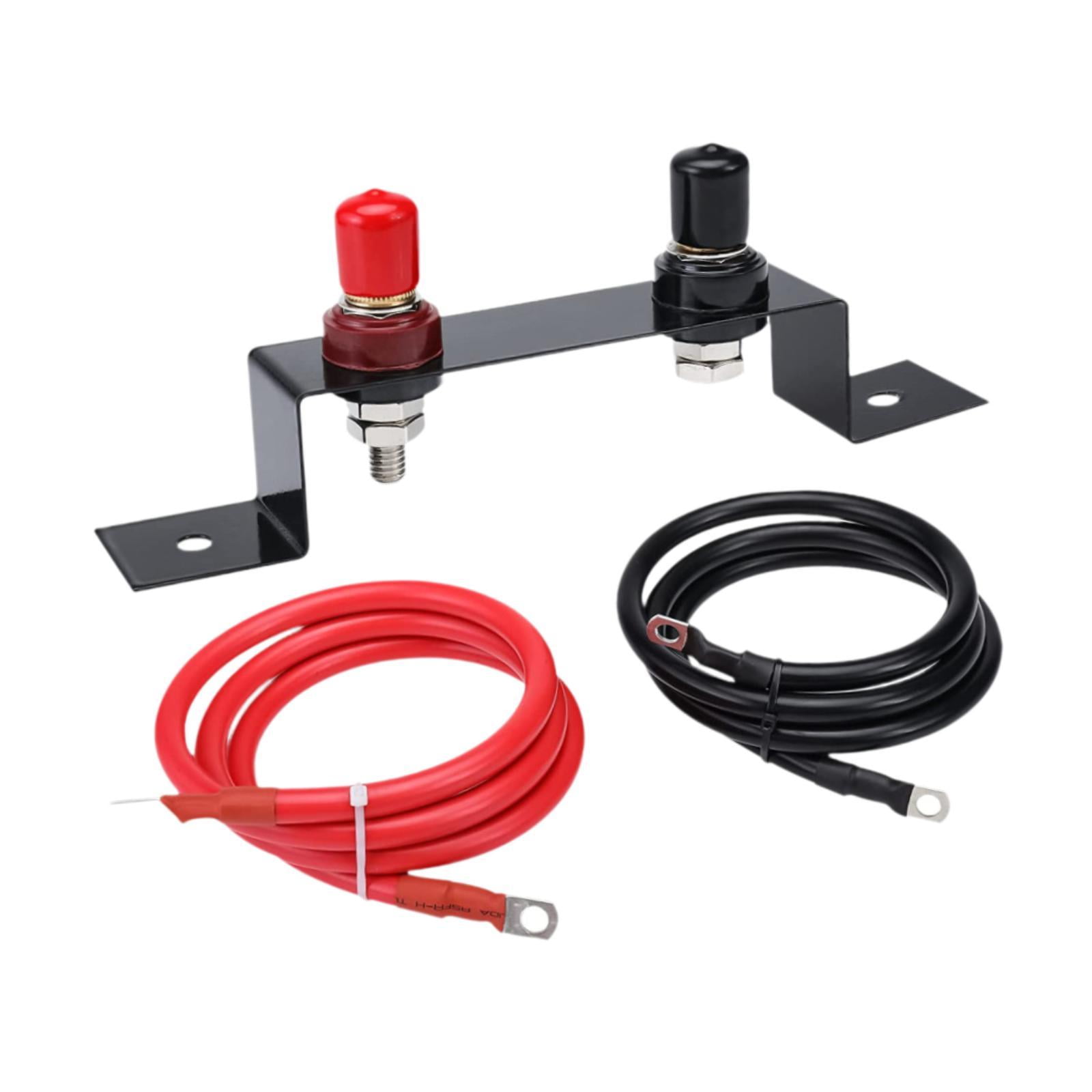 yotijay Battery Relocation Kit Battery Jump Post Terminals for Tractor ...