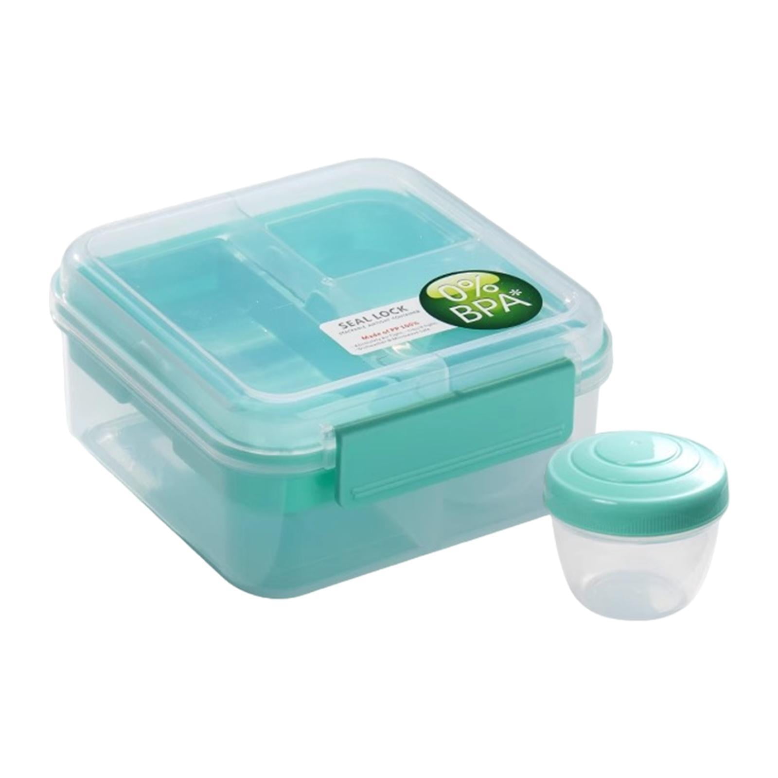 yotijay Bento Box Meal Prep Container,Multipurpose,Rectangle Portable ...
