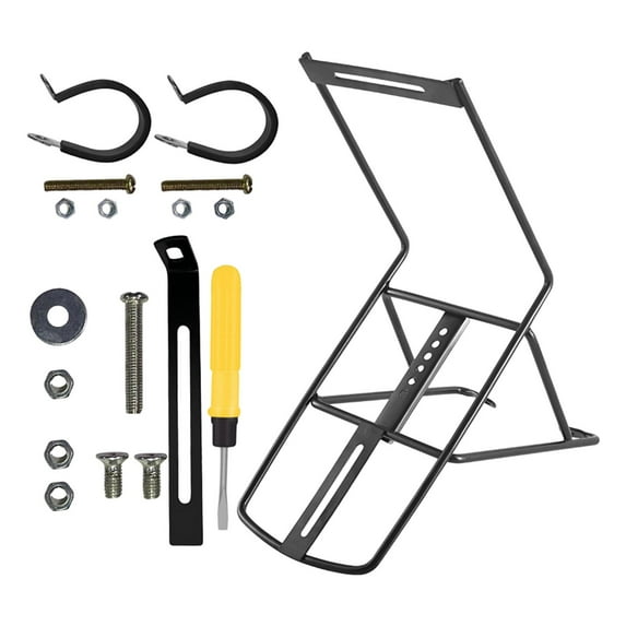 yotijay Bicycle Front Rack, Bicycle Cargo Carrier for Fork Mounting ...