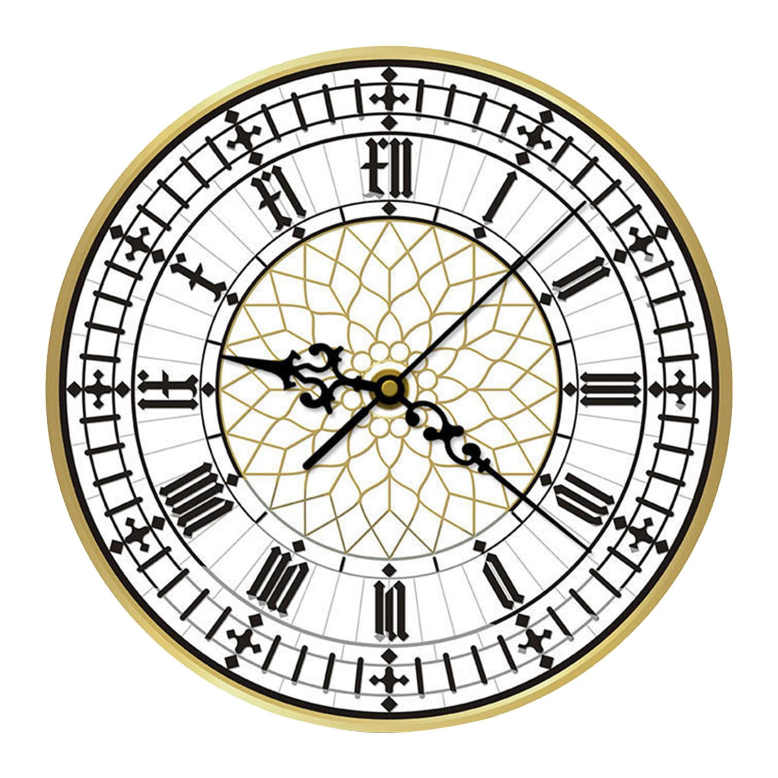 yotijay Big Ben Clock Bedroom Quiet Movement Modern Silent Non Ticking ...