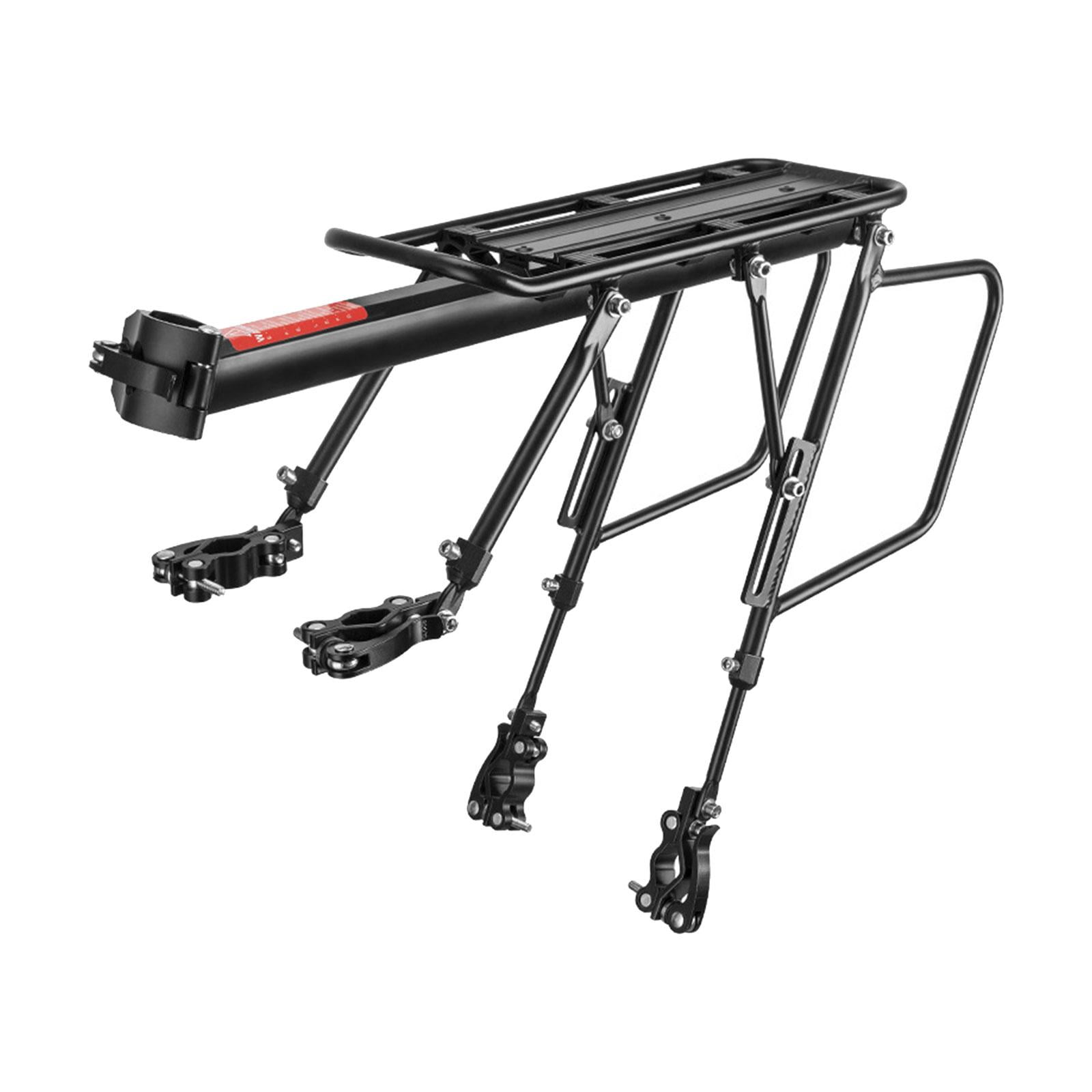 yotijay Bike Cargo Rack Carrier Rack Tailstock Luggage Holder Food ...