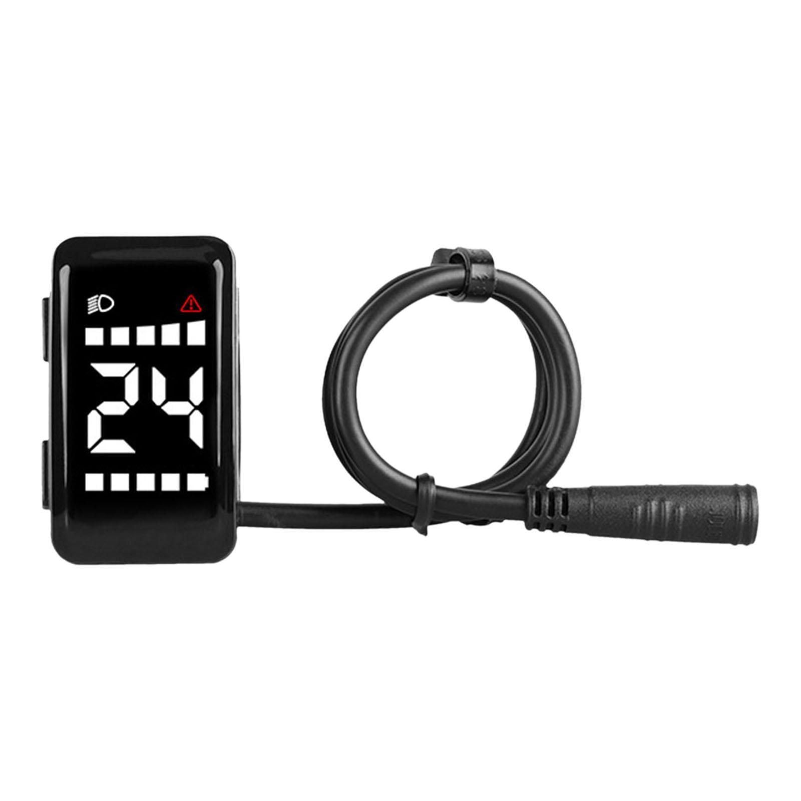 yotijay Bike Display Meter Bike Computer 36V 48V Vertical Indicator ...