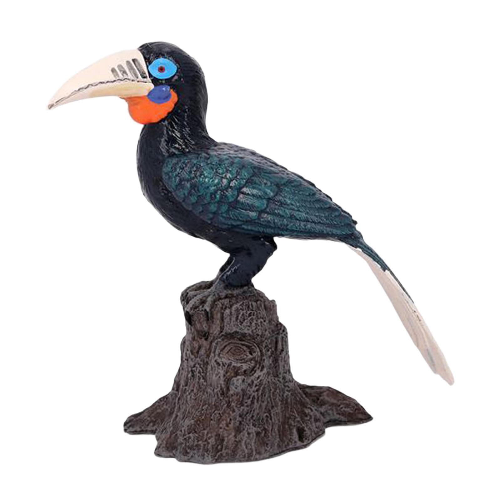 yotijay Bird Model Figure Educational Toy Desk Lifelike Office ...