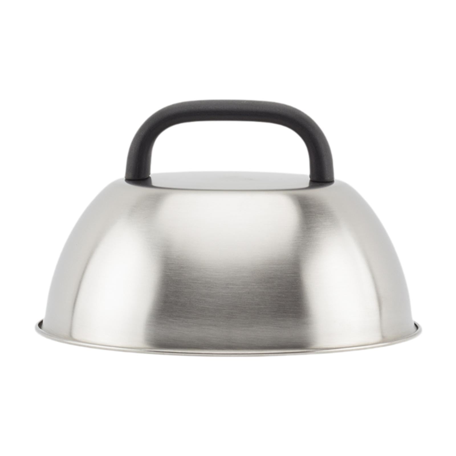 yotijay Burger Cover 6.30'' Grill Lid Cheese Melting Dome Stainless ...