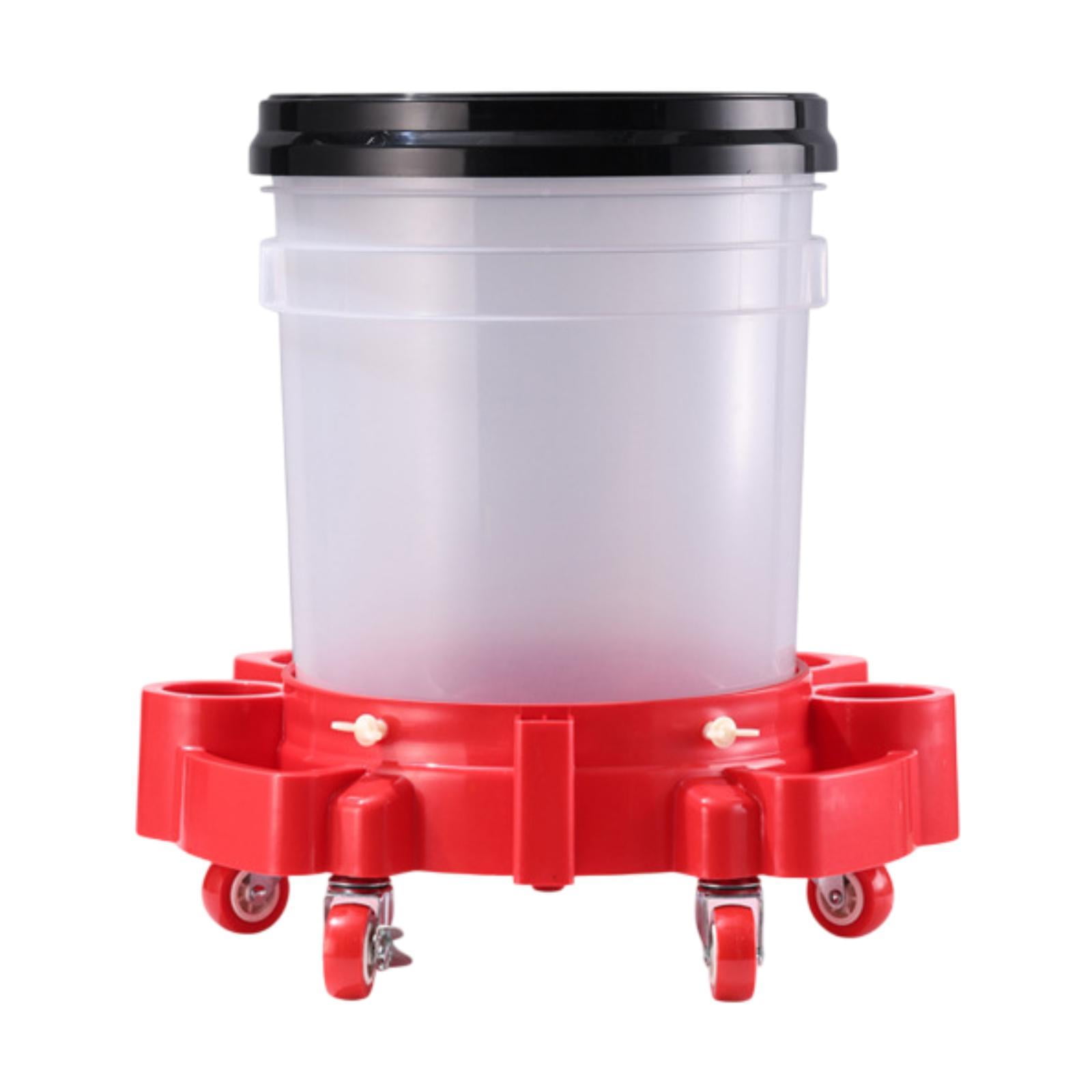 yotijay Car Wash Bucket,Car Wash Bucket with 360 Degree Casters,Car ...