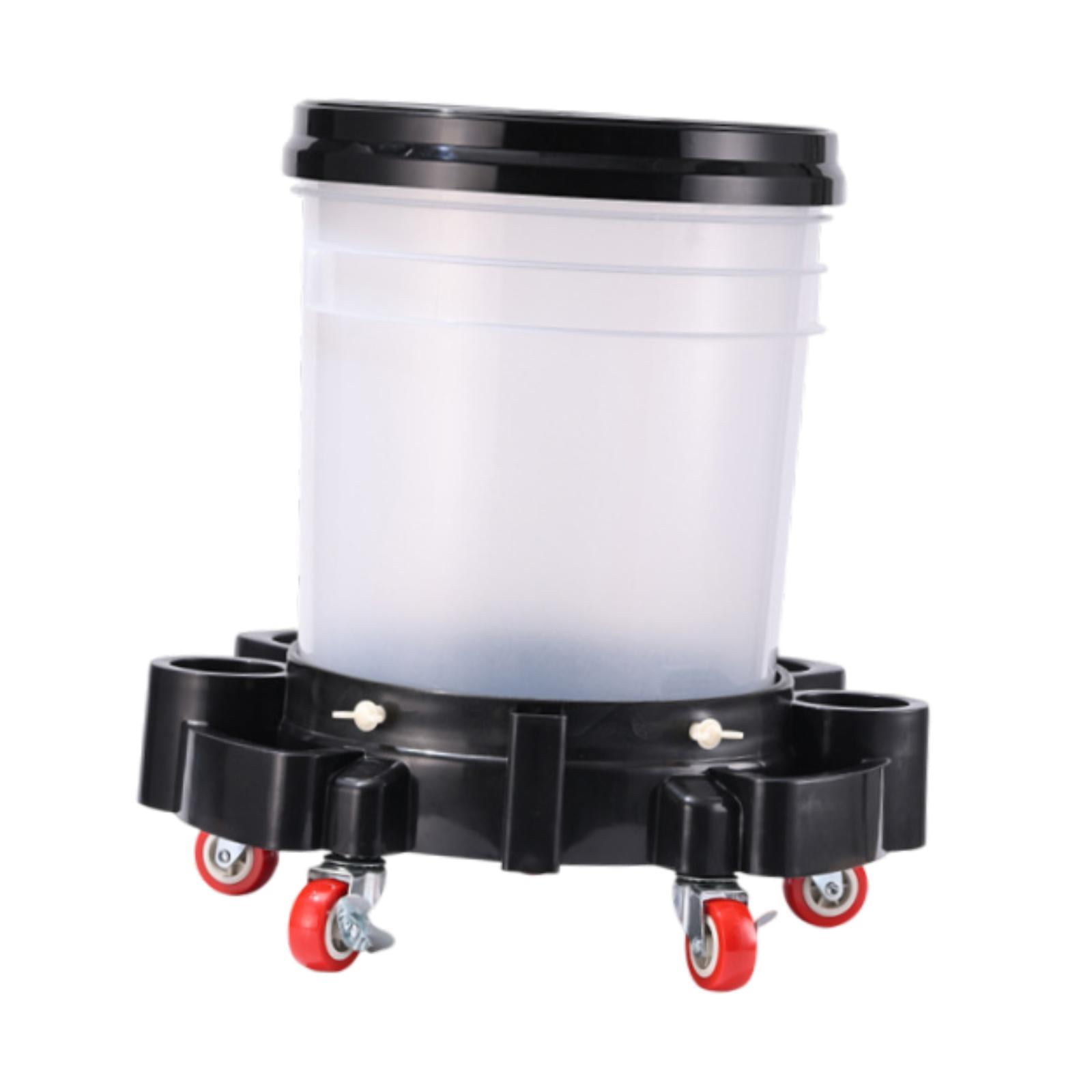 yotijay Car Wash Bucket,Car Wash Bucket with 360 Degree Casters,Car ...