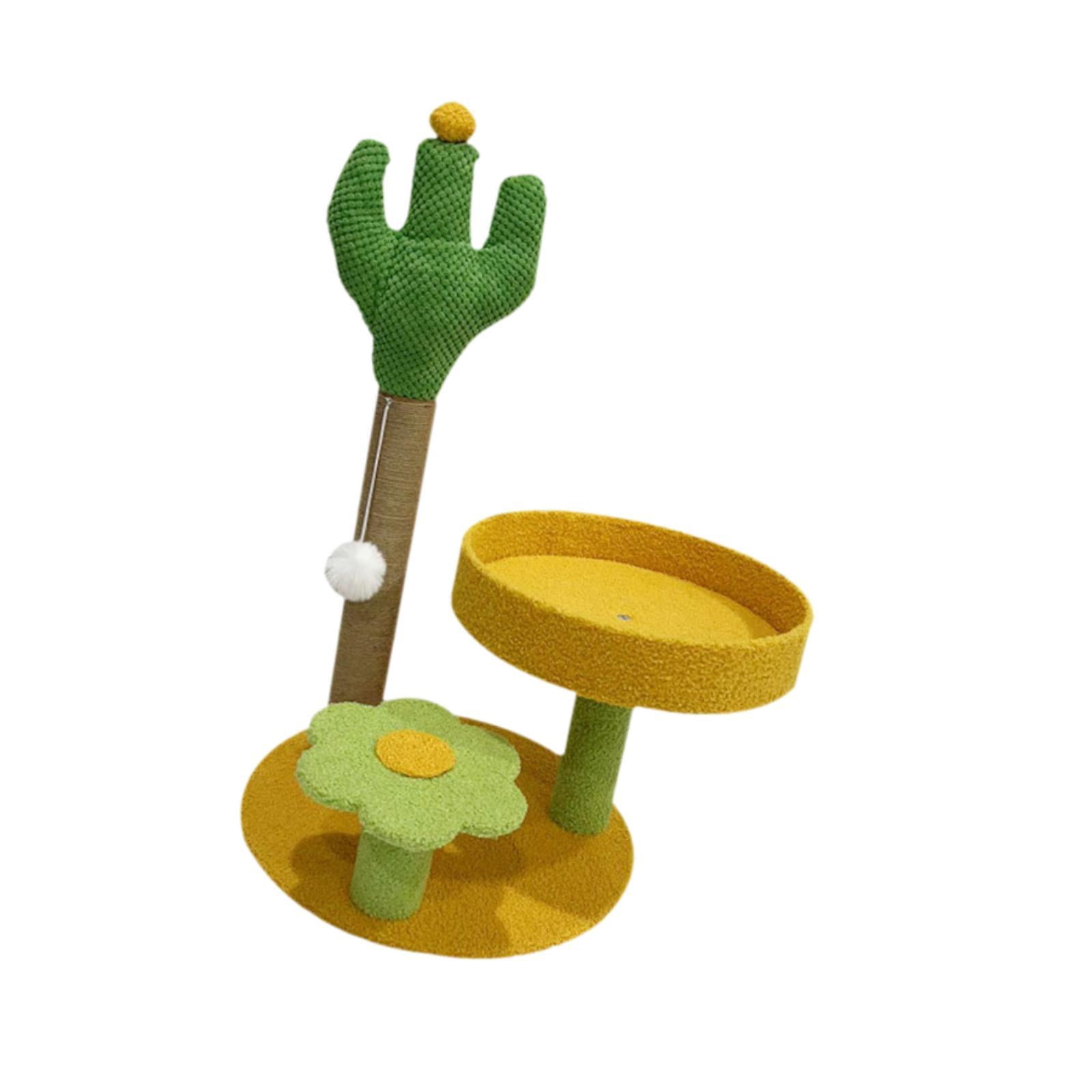 yotijay Cat Tree Furniture Protector Cute Kitten for Interactive ...