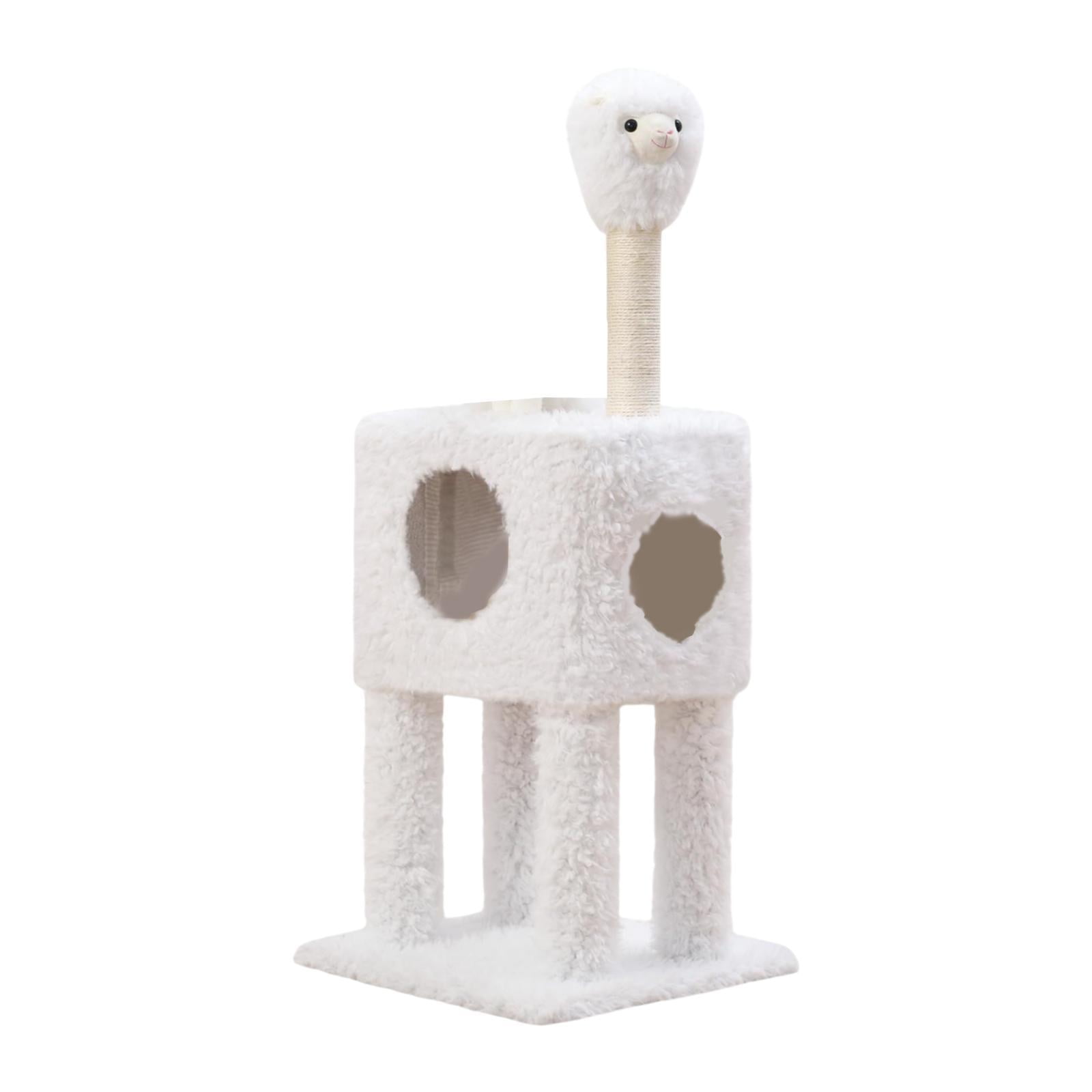yotijay Cat Tree Interactive Cat Nest for Kittens Small Large Cats ...