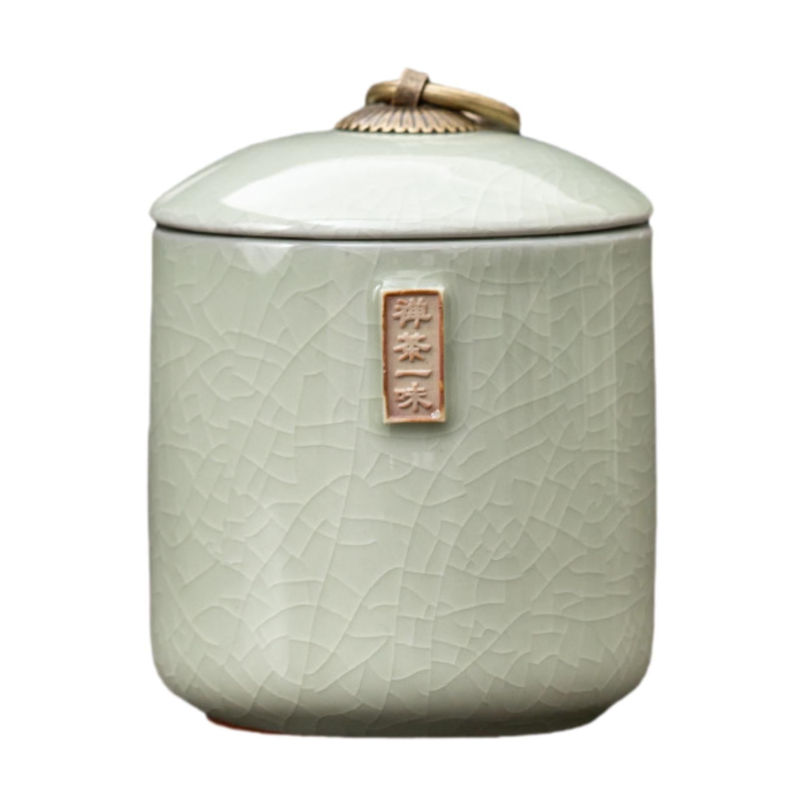 yotijay Ceramic Tea Storage Jar Can Coffee Container for Pantry Coffee ...