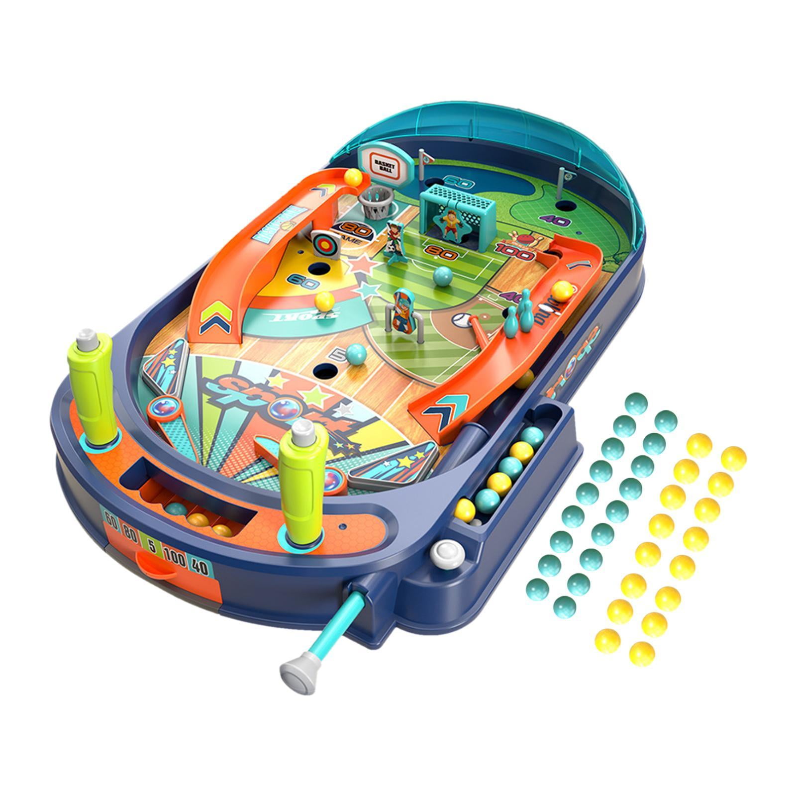 yotijay Children Pinball Machine Children Educational Toy for Preschool ...