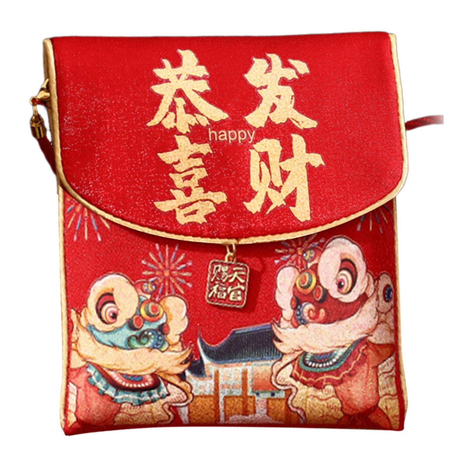 yotijay Chinese New Year Red Envelope Cartoon Gift Packet Red Packet ...