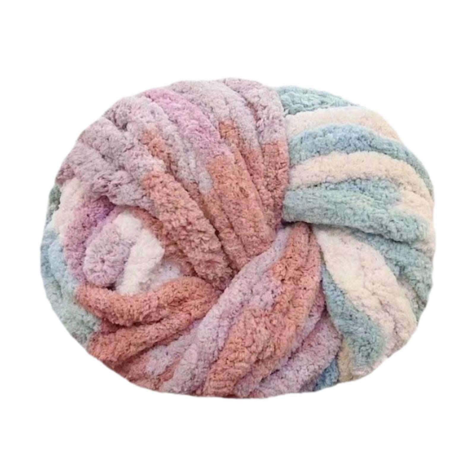 yotijay Chunky Crochet Yarn Bulky Arm Knitted Portable Decor Weaving ...