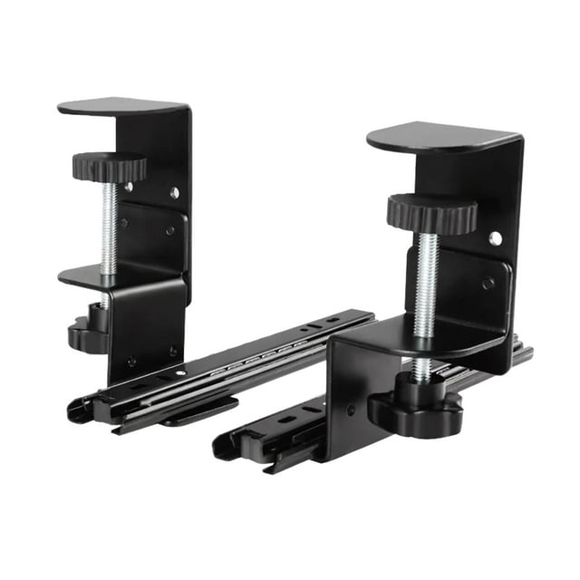 yotijay Clamp Set DIY Computer Keyboard Tray Keyboard Organizer Clamp ...
