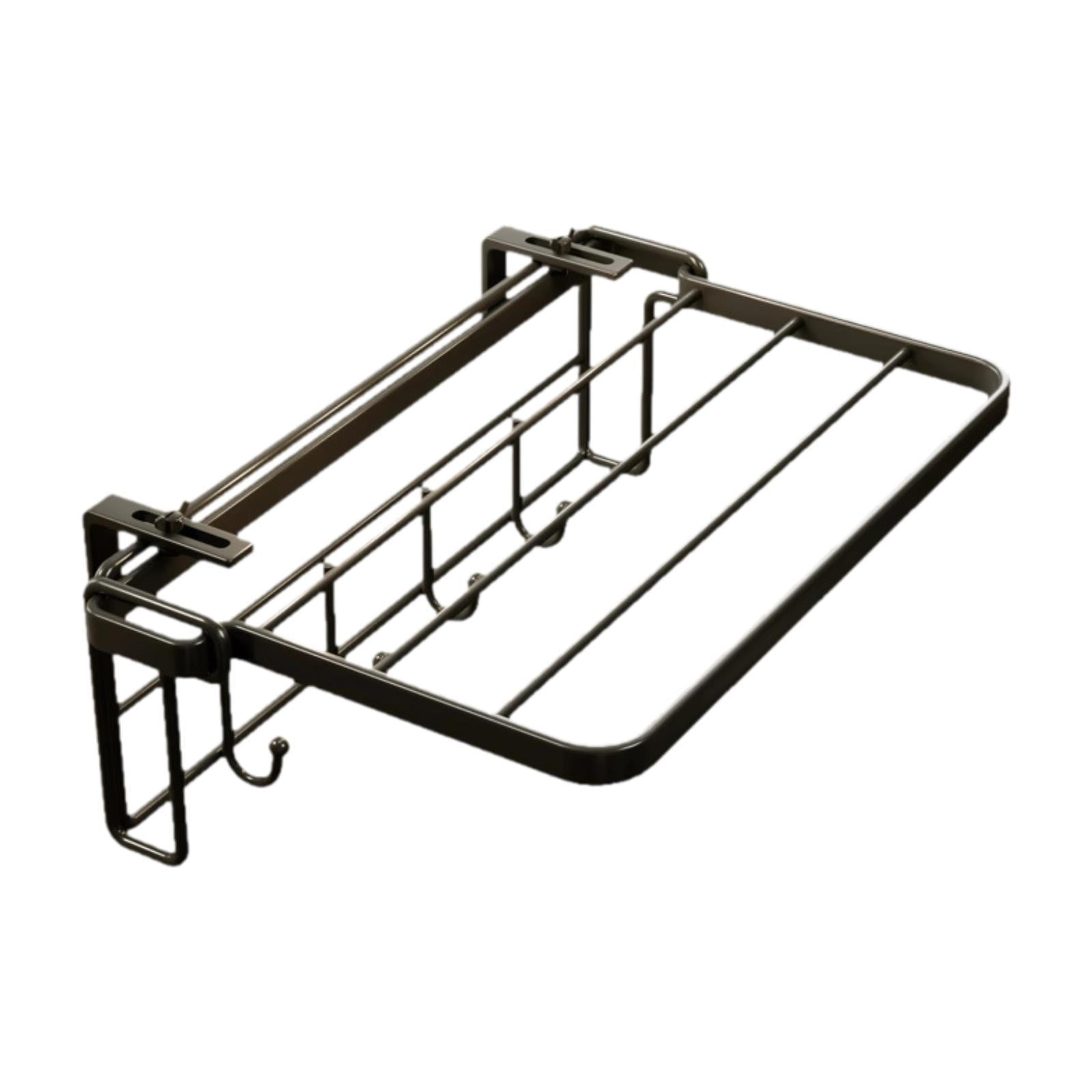 yotijay Clothes Drying Rack Foldable Folding Towel Racks for Hotel ...