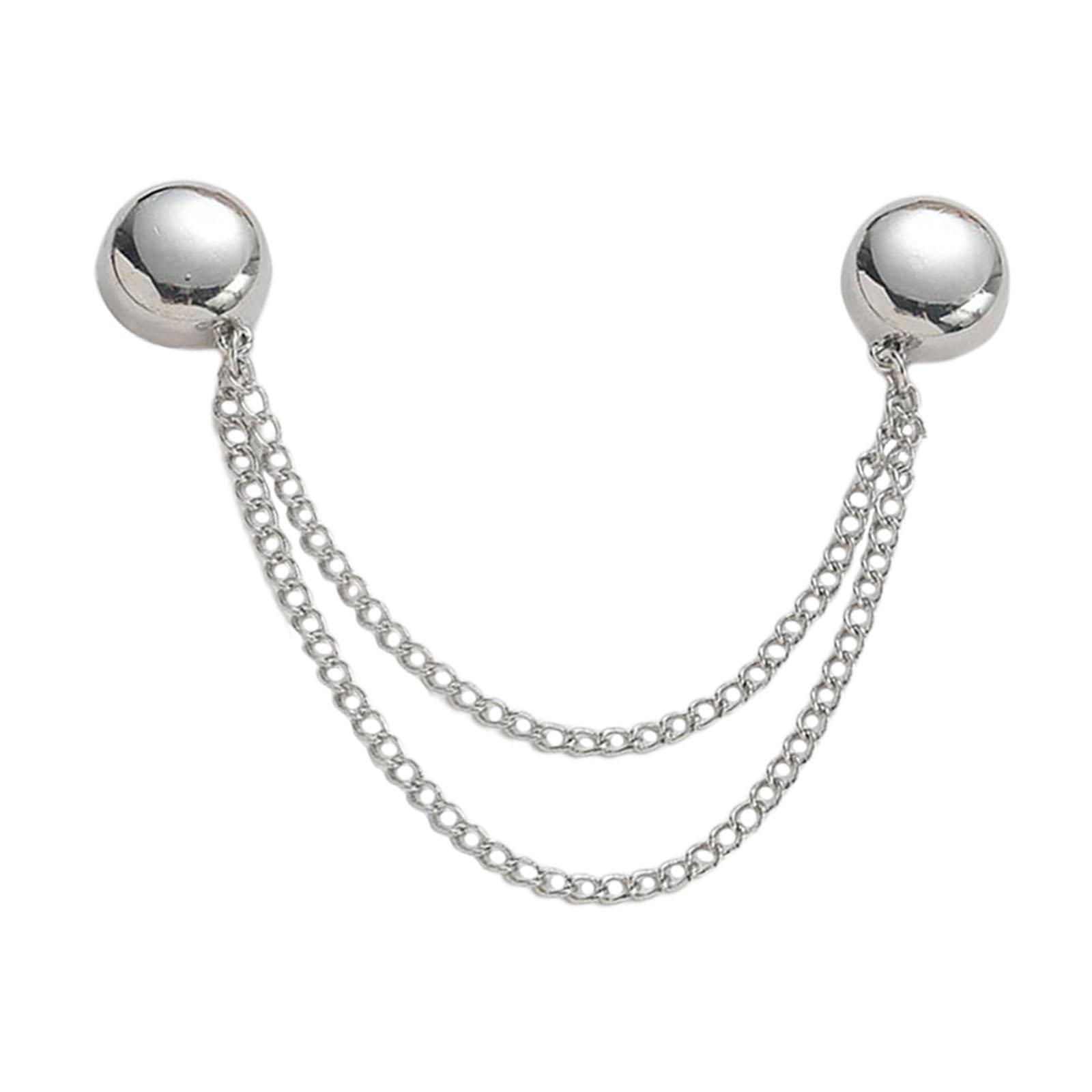 yotijay Clothing Clip for Fitting with Chain Multipurpose Pinless ...