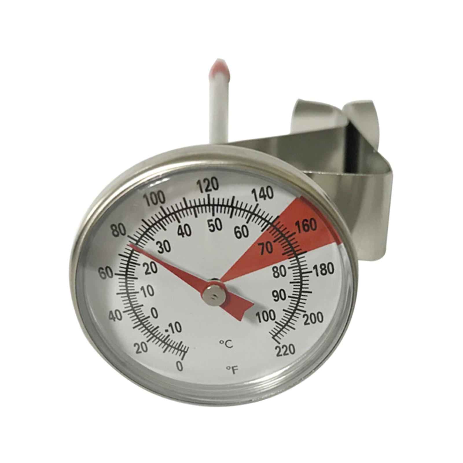yotijay Coffee Milk Thermometer and Clip Kitchen Tools Dial Instant ...