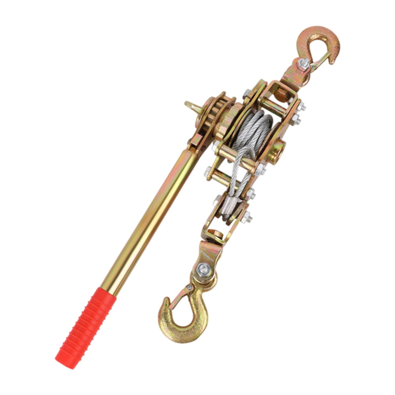 yotijay Cord Tightener Multipurpose Ratchet Pulley for Farm Fence Truck ...