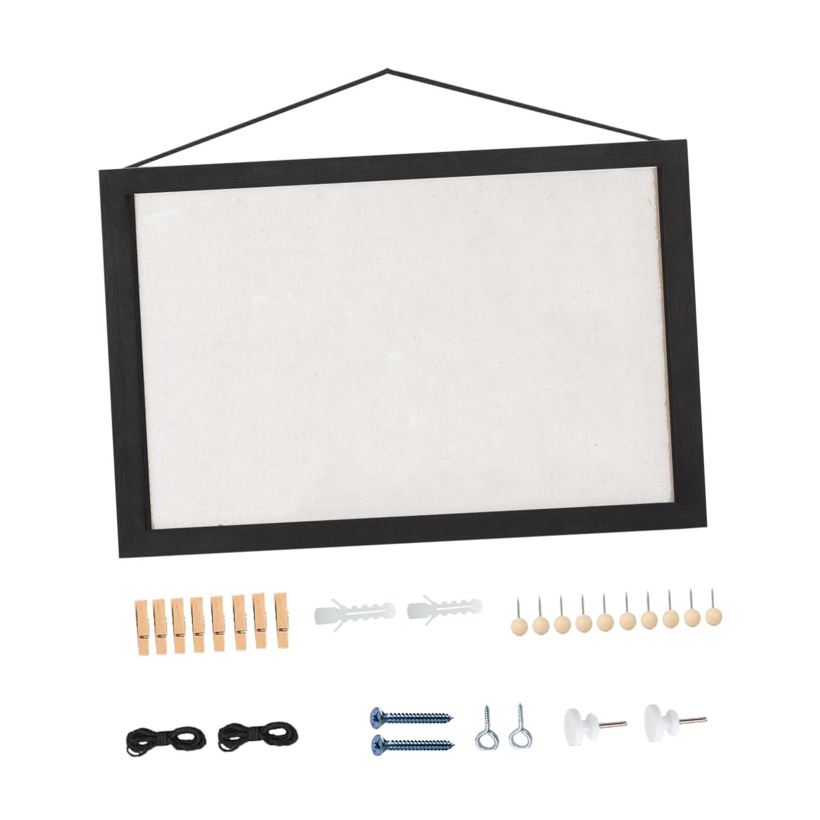 yotijay Cork Board 15.75inchx11.81inch Cute Picture Display Bulletin ...