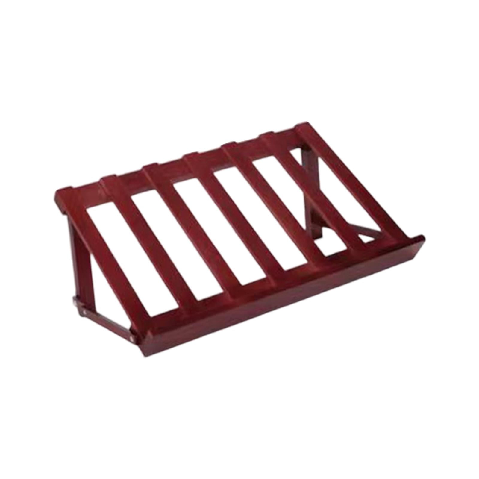 yotijay Countertop Wooden Rack Cabinet Holder Standing Organizer for 6 ...