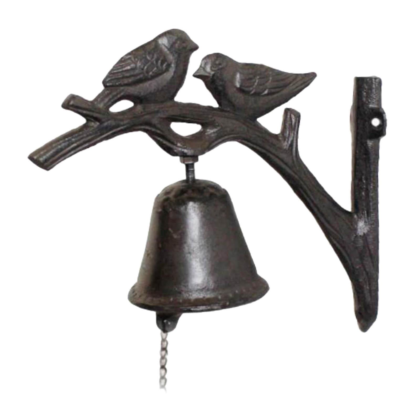 yotijay Couple Birds Door Bell Classic Indoor Outdoor Farmhouse Wall ...