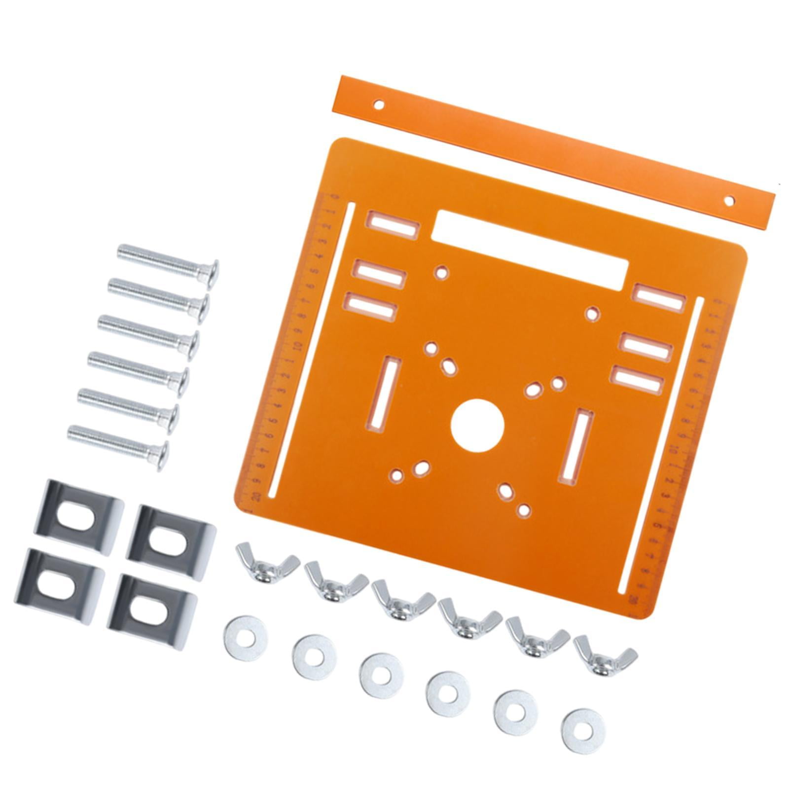 yotijay Cutting Machine Base Plate, Cut Circular Saw Guide Plate ...