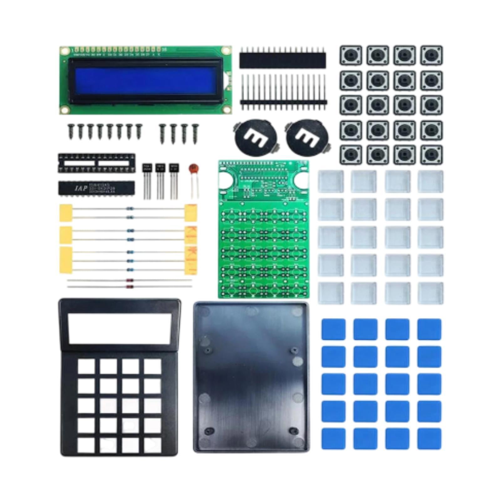 yotijay DIY Calculator Kit Compact Soldering Practice for Office Daily ...