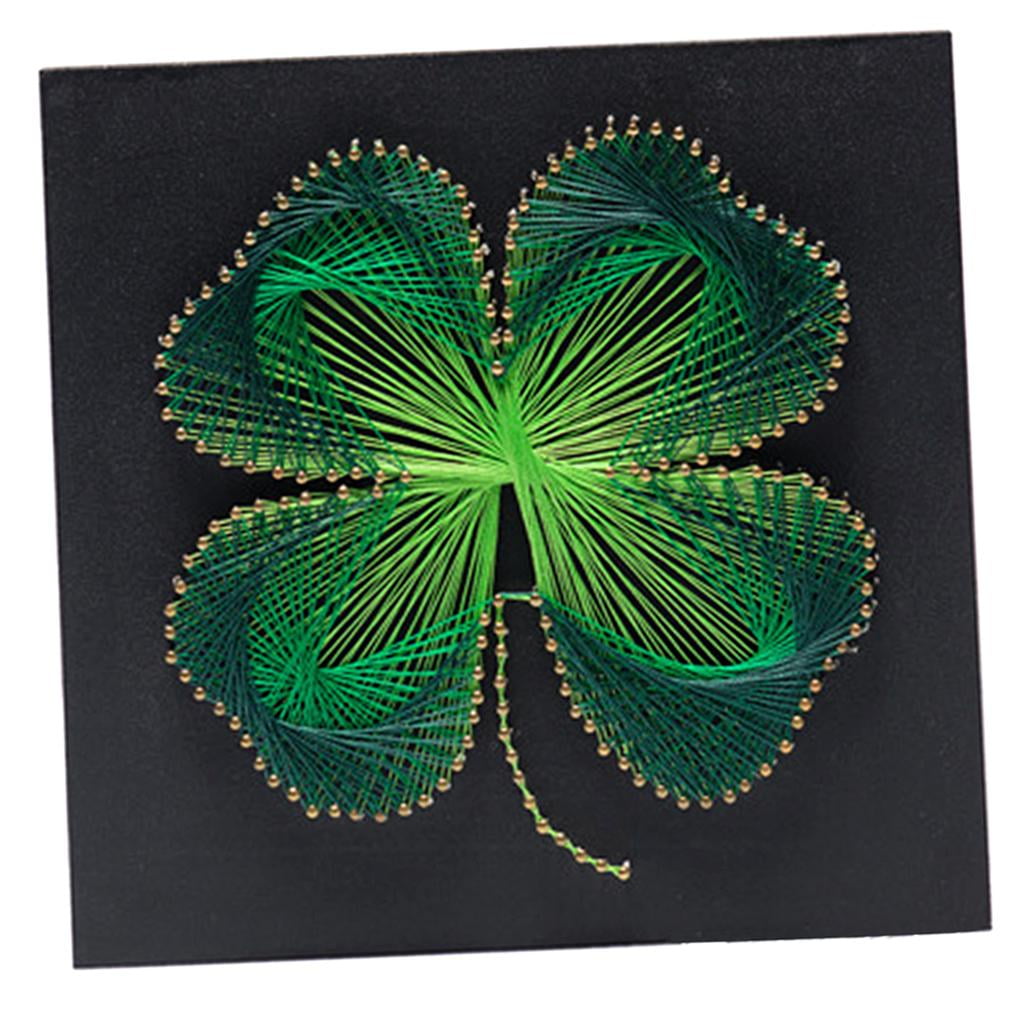 yotijay DIY String Art Starter Kit Lucky Flower craft Decoration, All ...