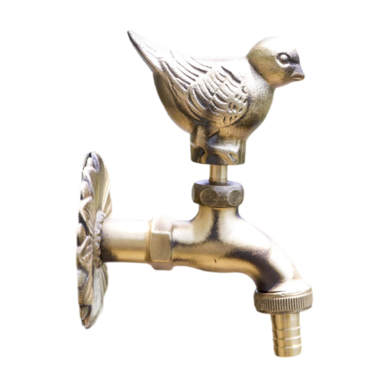 yotijay Decorative Outdoor Garden Faucet Brass Laundry Yard Sturdy ...