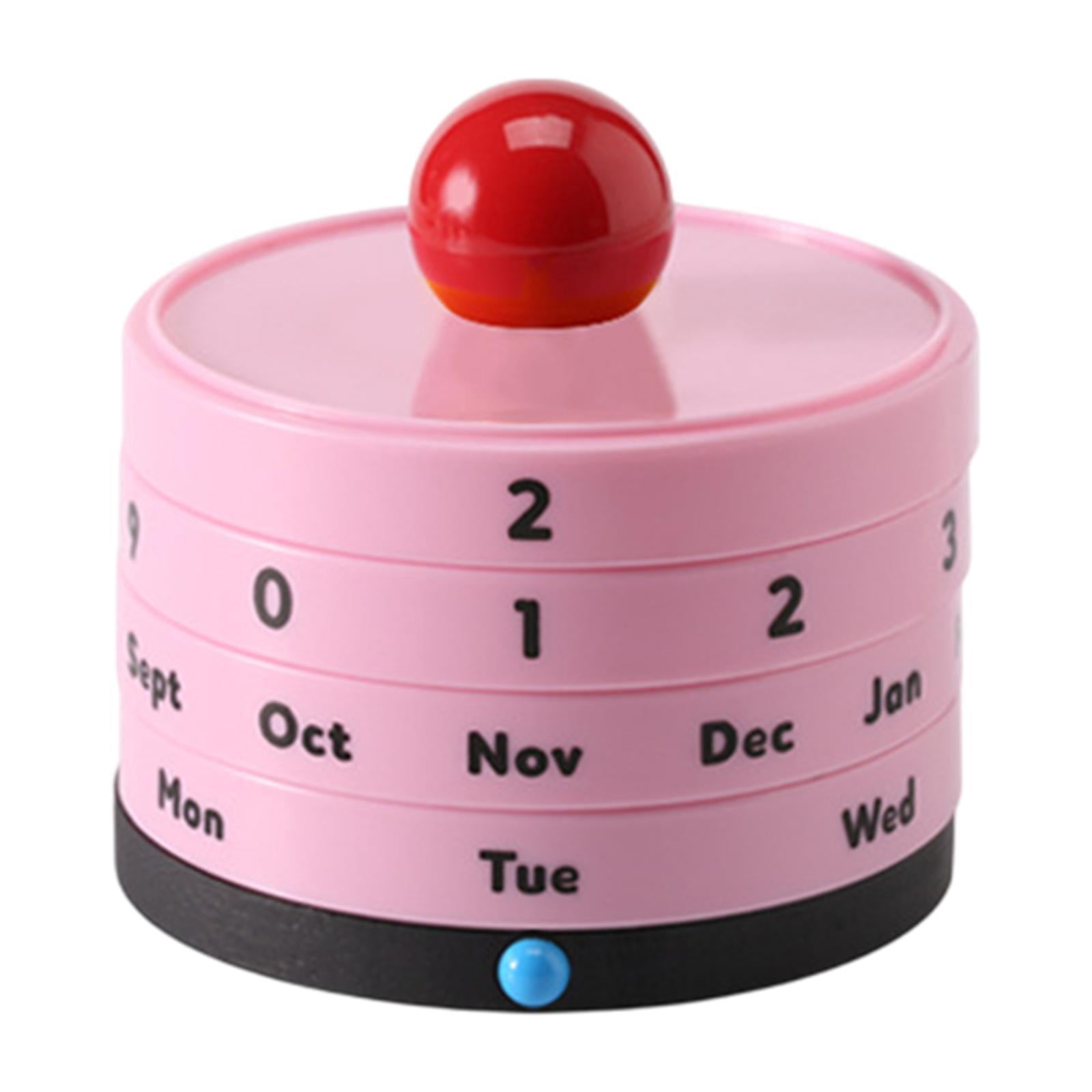 yotijay Desk Calendar Acrylic Nordic Desktop Monthly Planner for Porch ...
