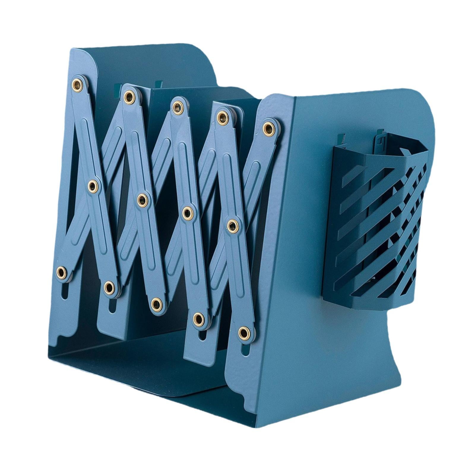 yotijay Desktop Book Organizer Bookshelf Large Capacity Space Saving ...