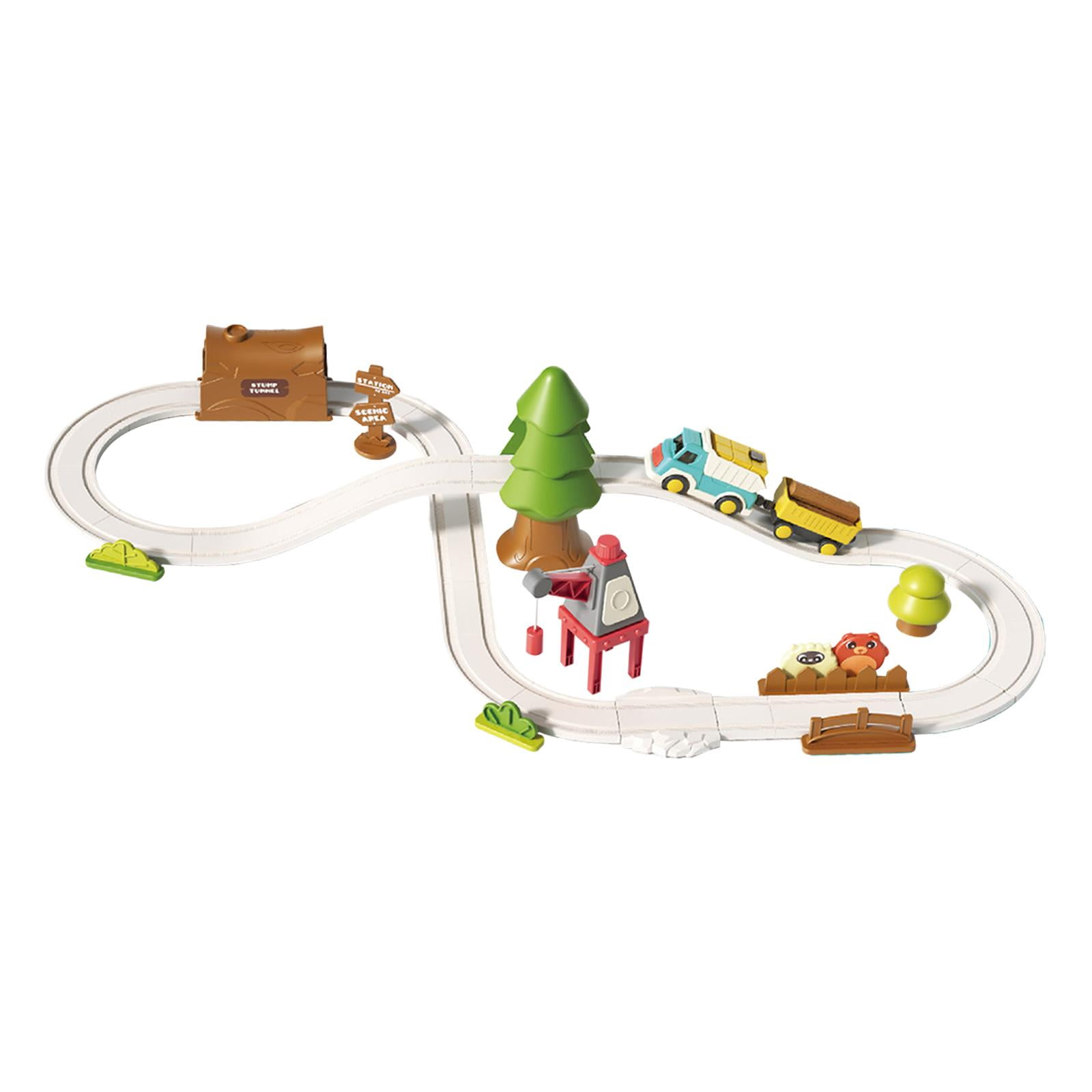 yotijay Electric Train Track Playset Creative Learning Development Toy ...