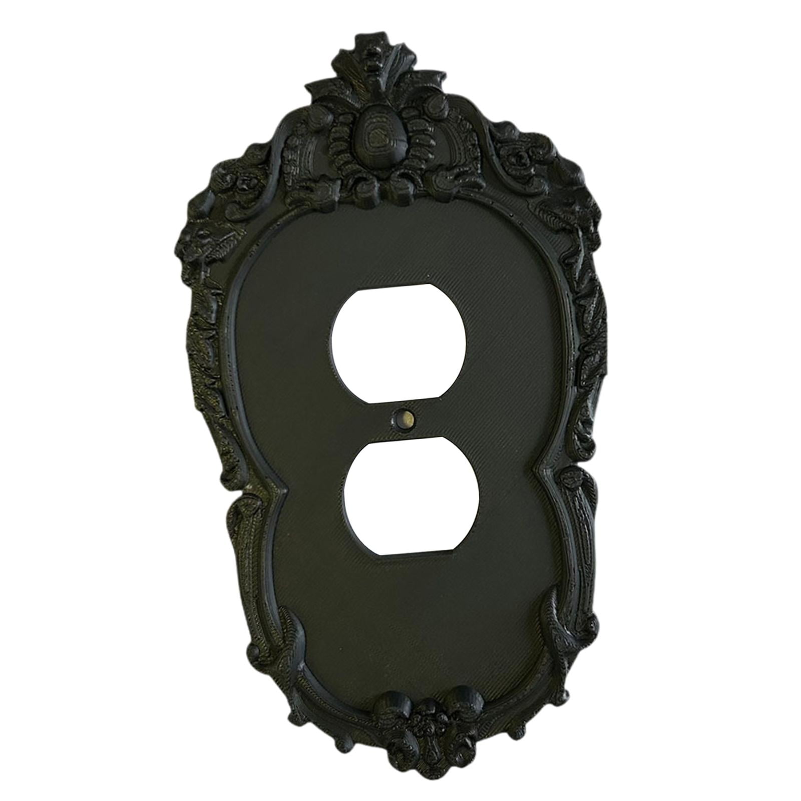yotijay Electrical Cover Wall Plate Socket Covers Decorative Retro Easy ...