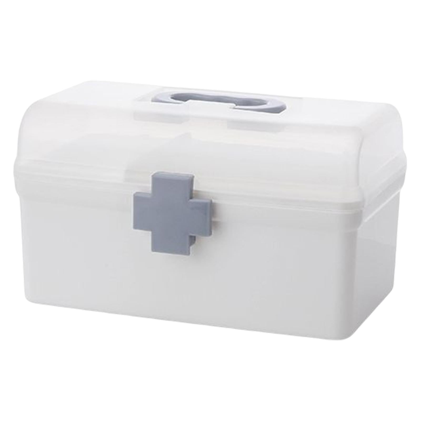 yotijay First Aid Carrying Case Organizer Bin Organizing Travel Storage ...