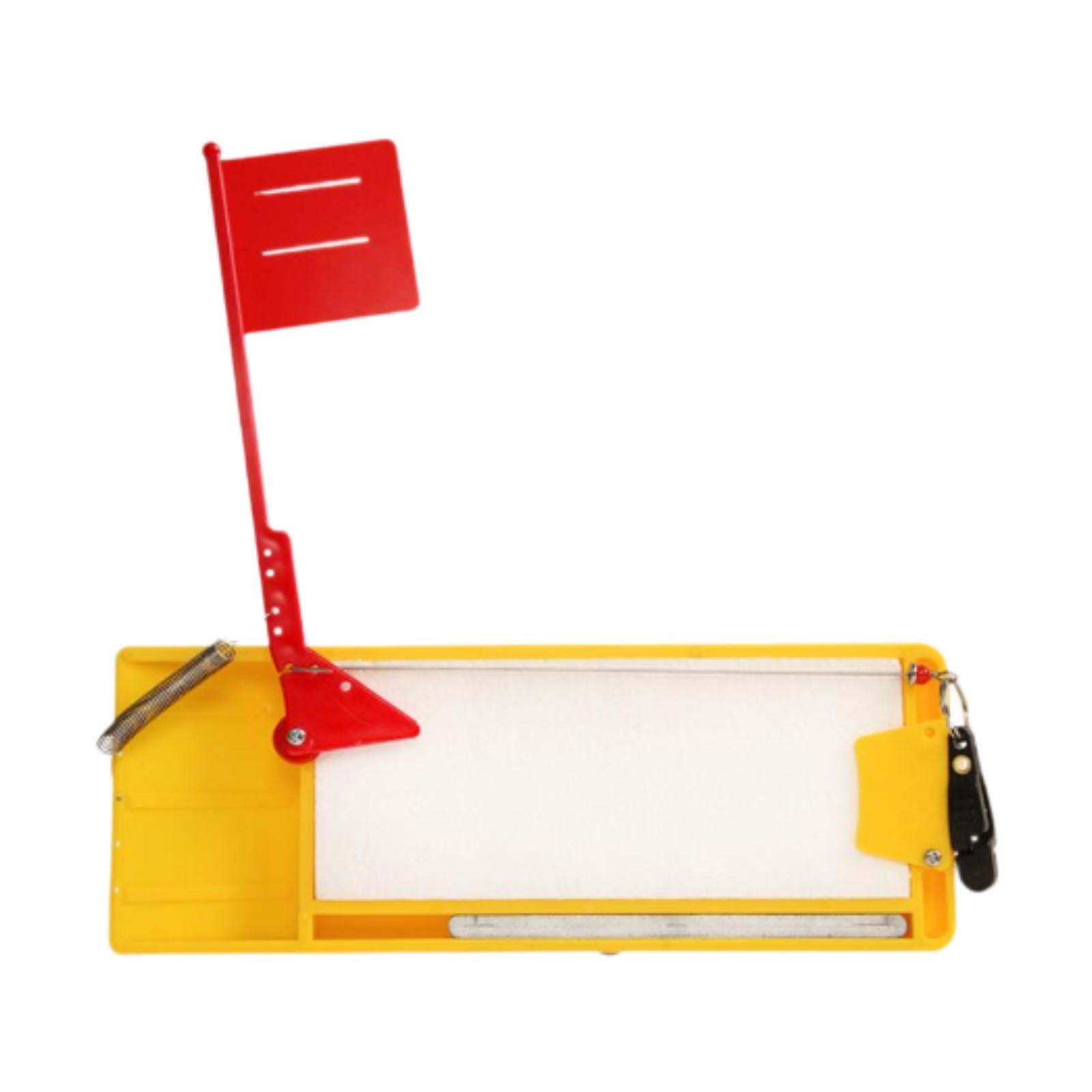 yotijay Fishing Planer Board Adjustable Sliding Weight W/ Spring Flag ...