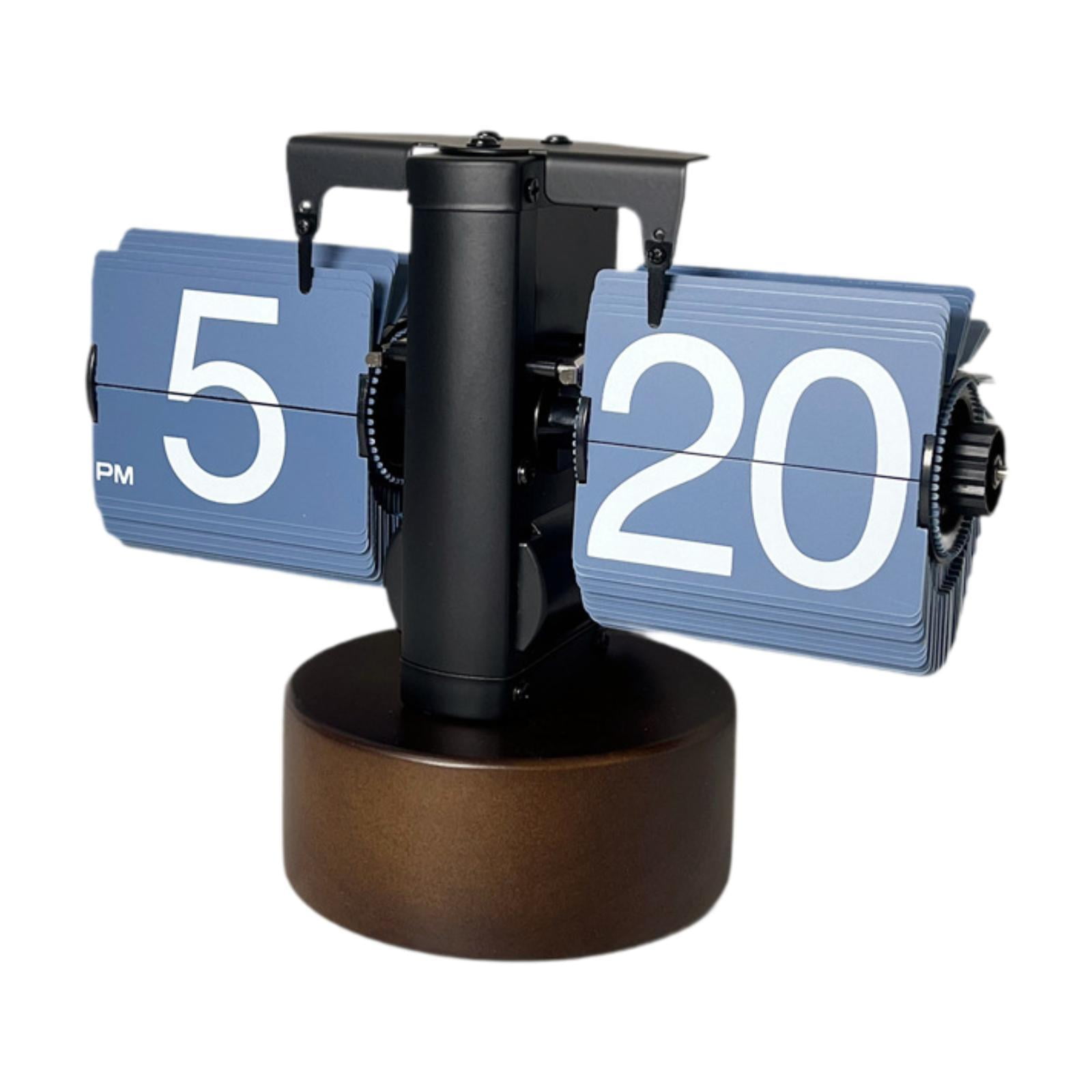 yotijay Flip Clock, Single Sided Digital Flip Down Clock, Auto ...