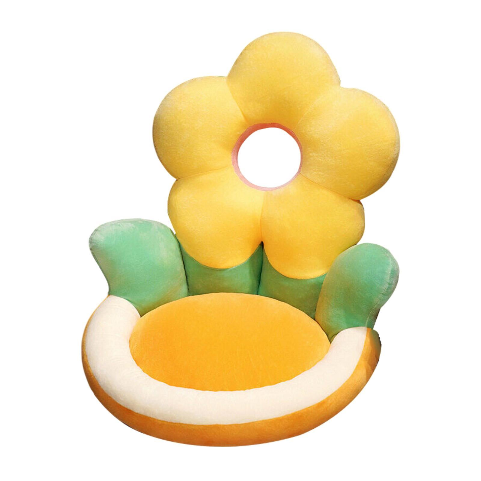 yotijay Flower Shape Chair Pillow Boys Girls Cute Comfortable Dining ...