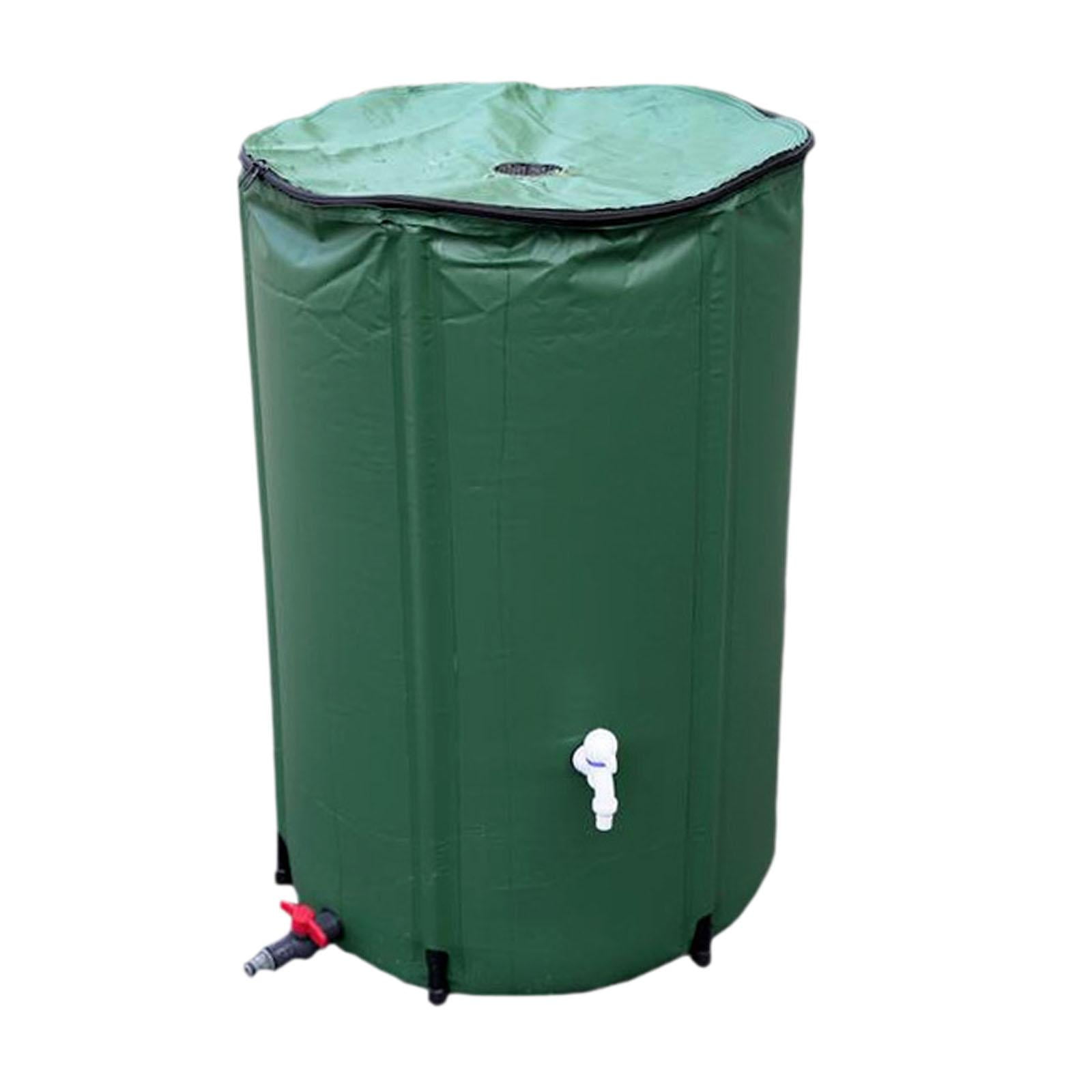 yotijay Foldable Rain Barrel Rainwater Container Water Catcher ...