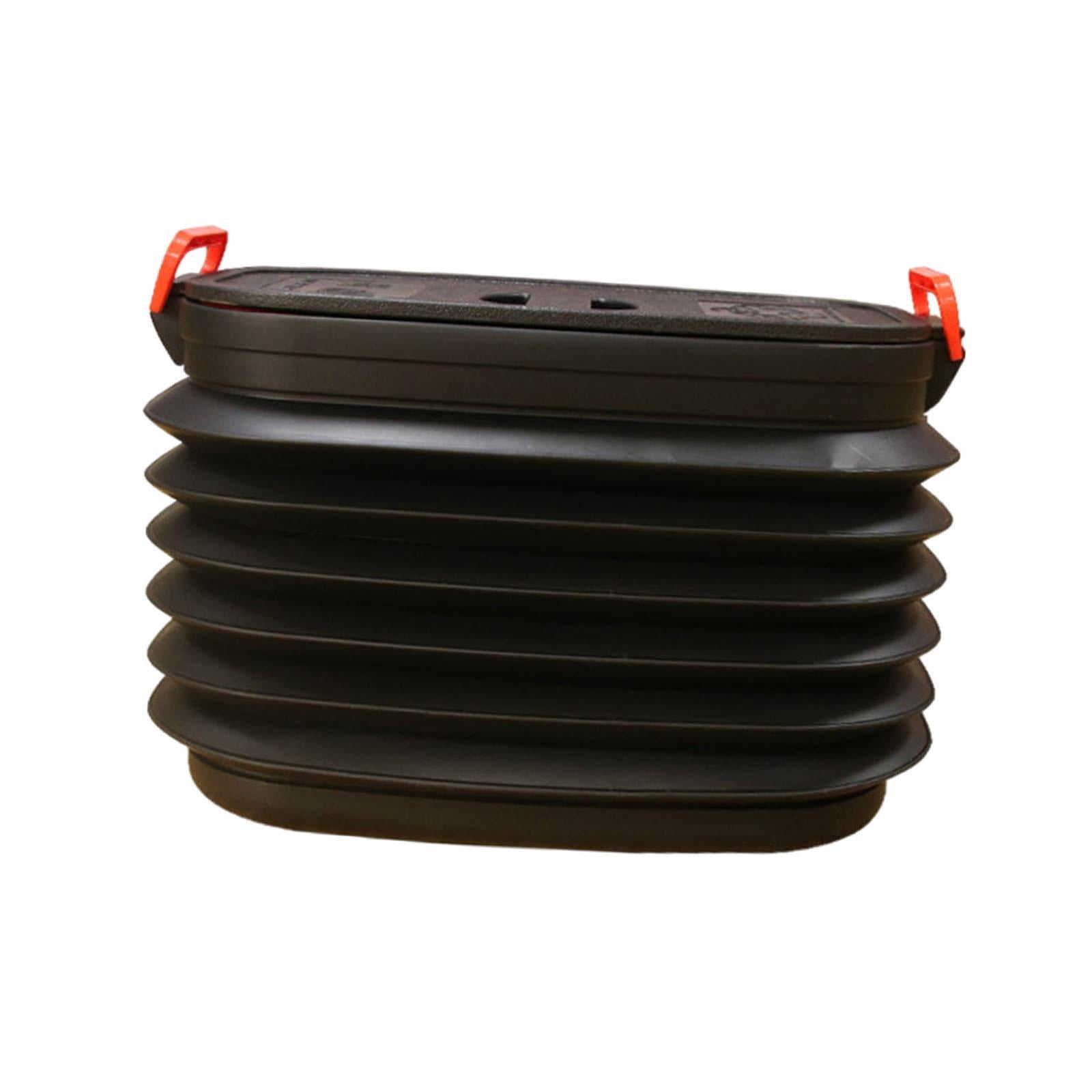yotijay Folding Bucket 60L with Side Handle Large Capacity Fishing ...