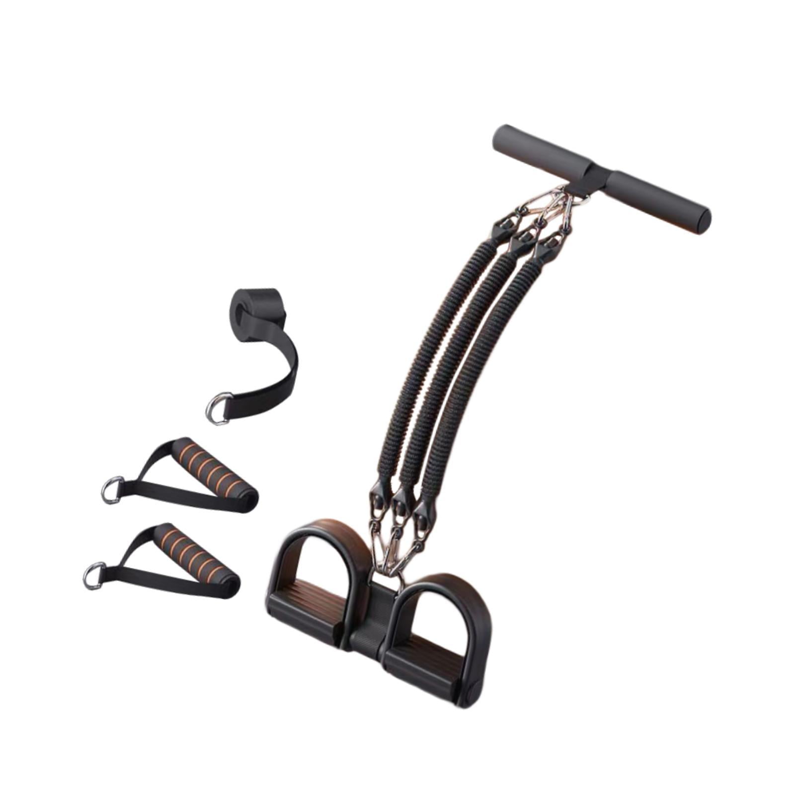 yotijay Foot Pedal Resistance Gym Sit up Stretch Band for Waist Leg ...