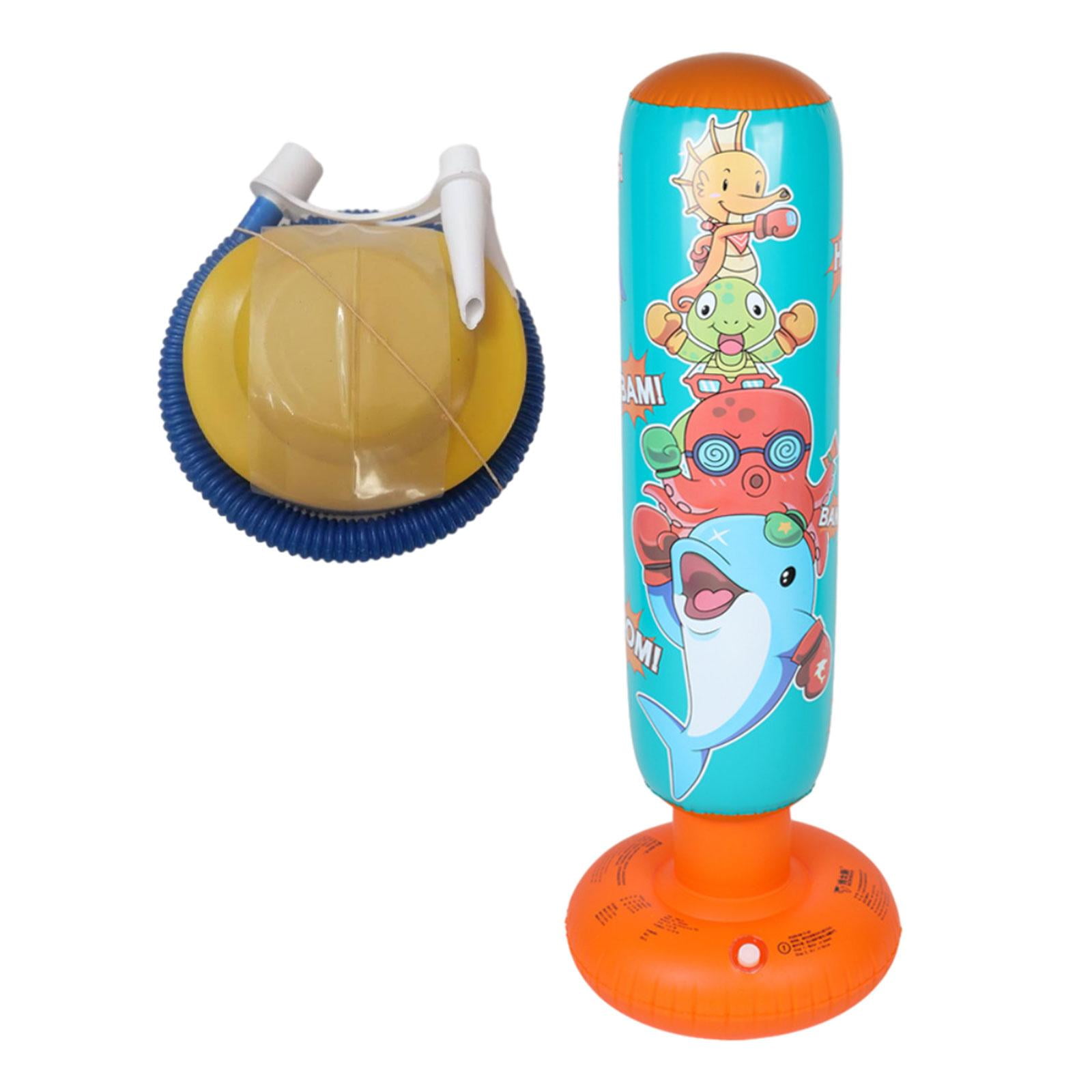 yotijay Freestanding Air Bag Inflatable Boxing Bag Foldable Kids ...