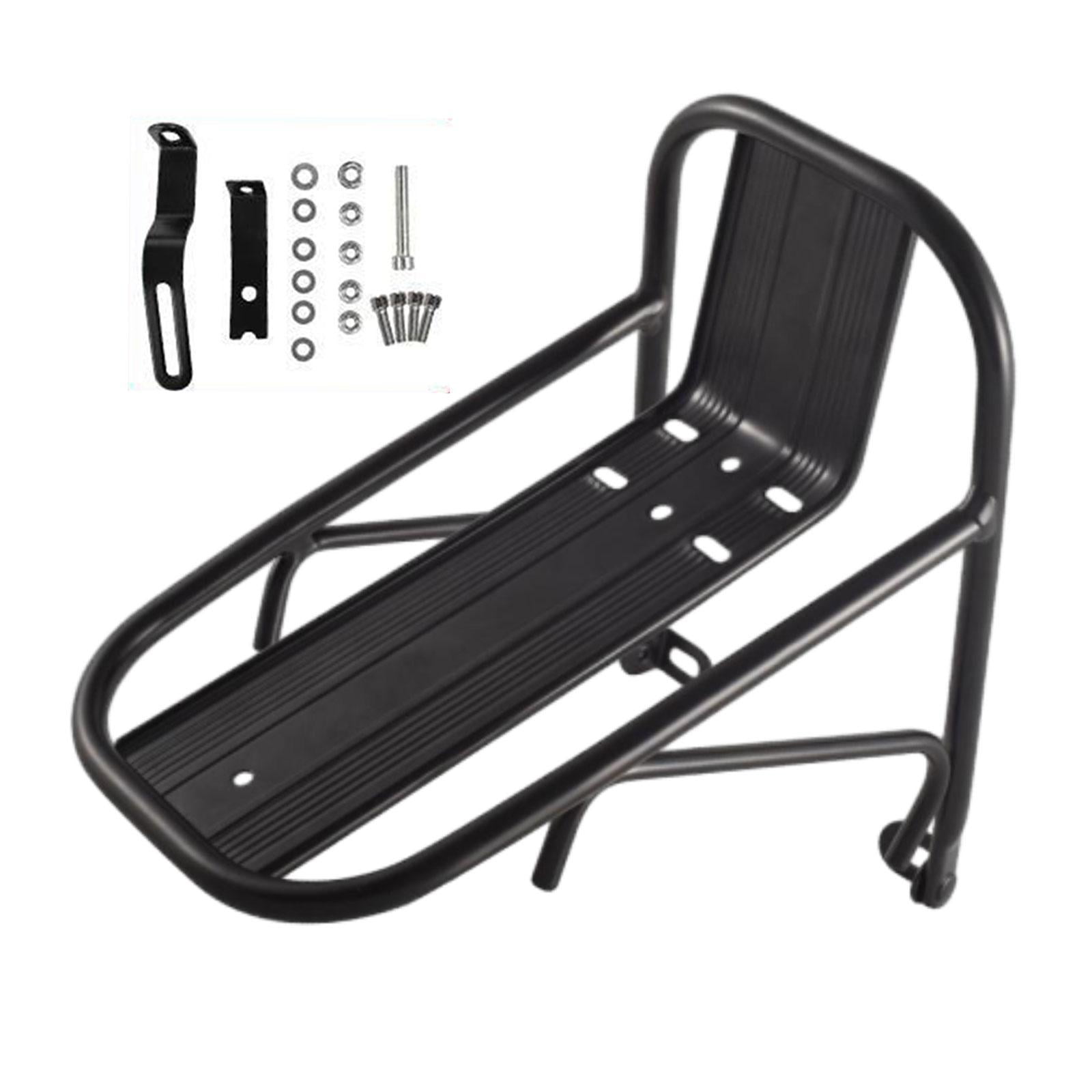 yotijay Front Rack Bike Front Cargo Rack Support Aluminum Alloy Pannier ...