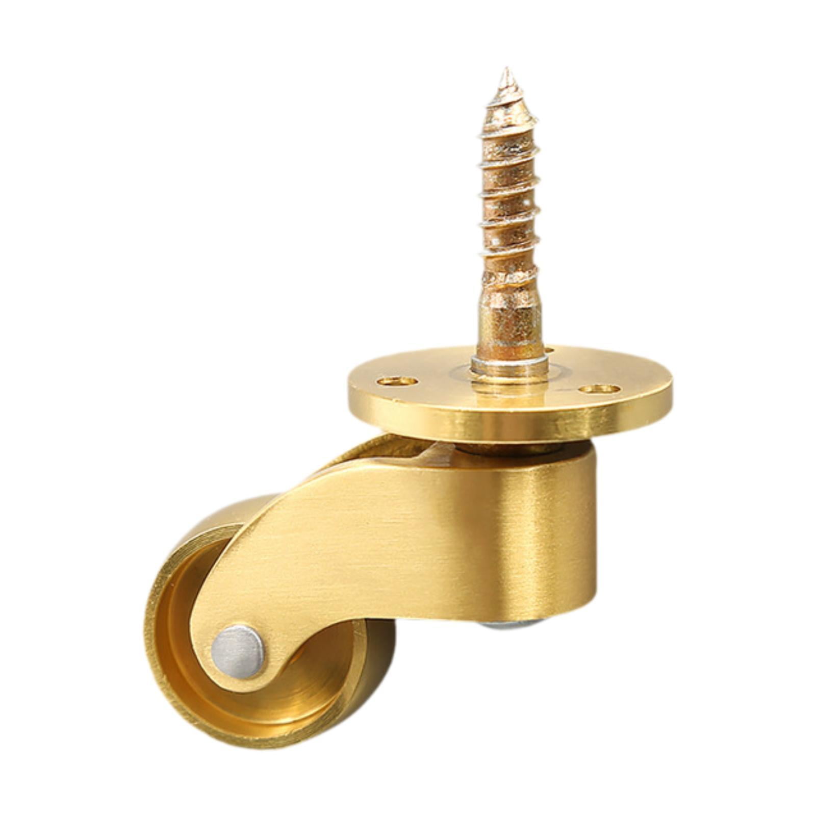 yotijay Furniture Caster,Brass Furniture Caster Wheels Hardware ...